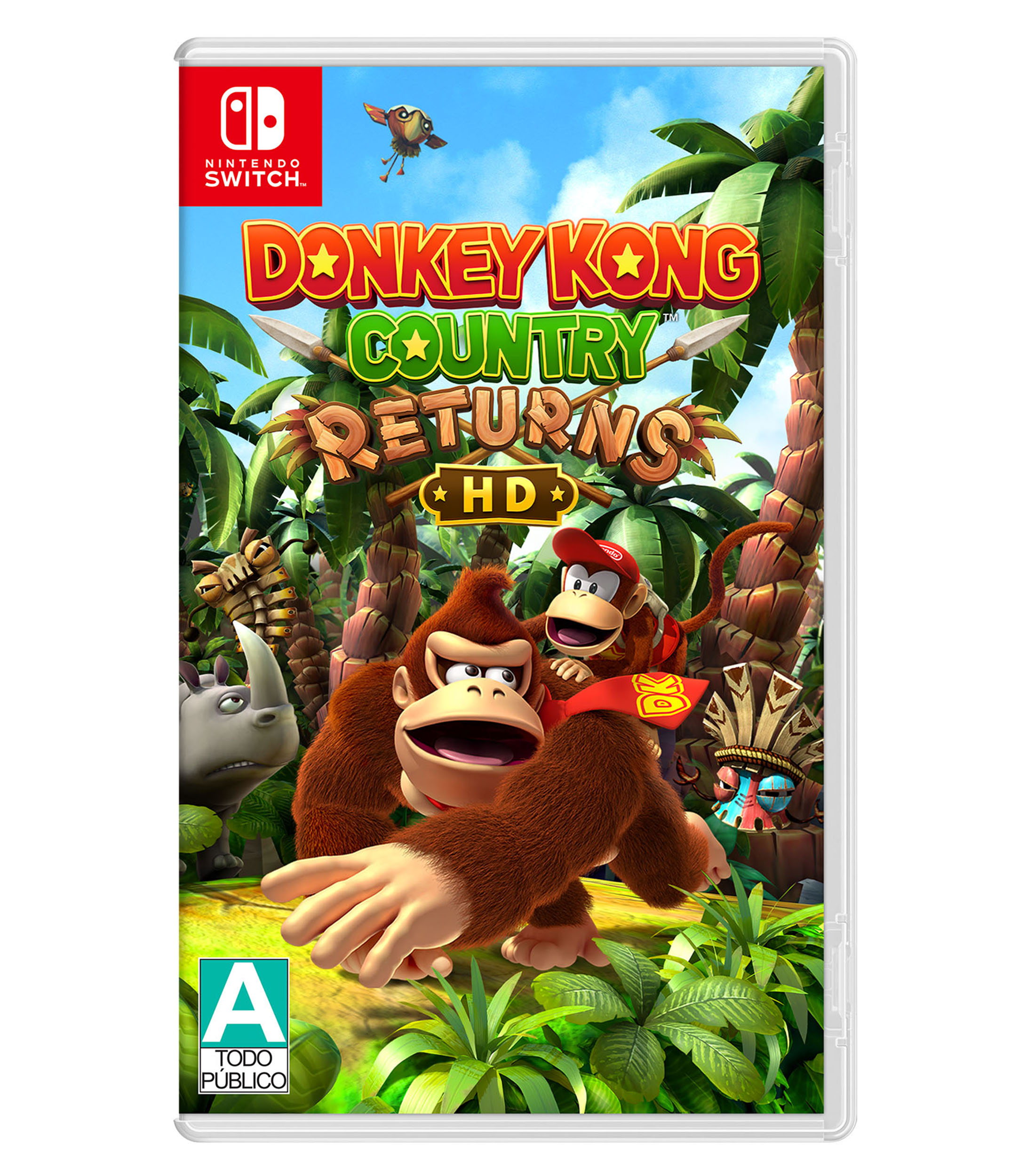 Nintendo: Donkey Kong Country Returns HD Nintendo Switch | El Palacio ...