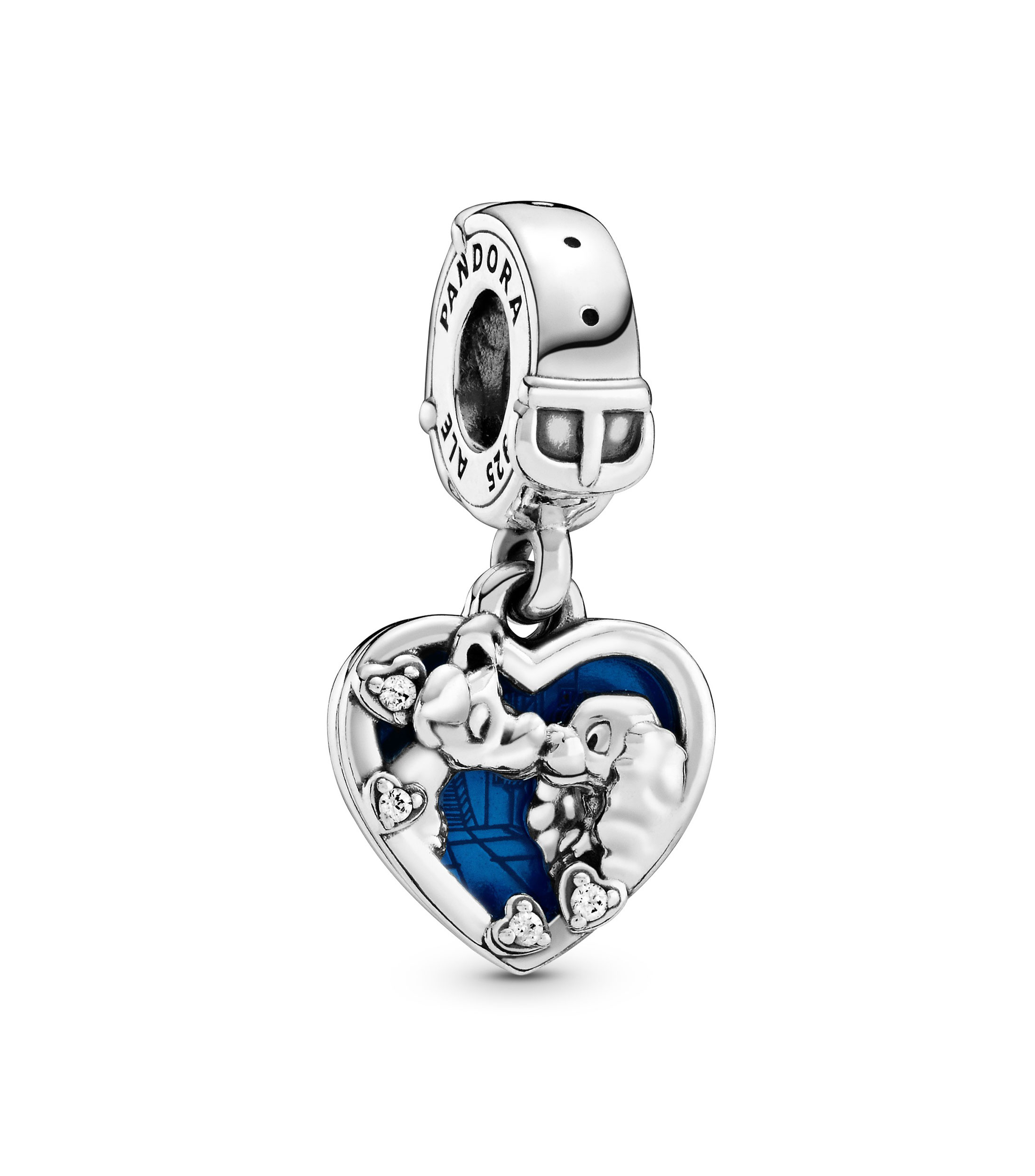 Pandora Charm en plata La Dama y El Vagabundo Mujer - El Palacio de Hierro