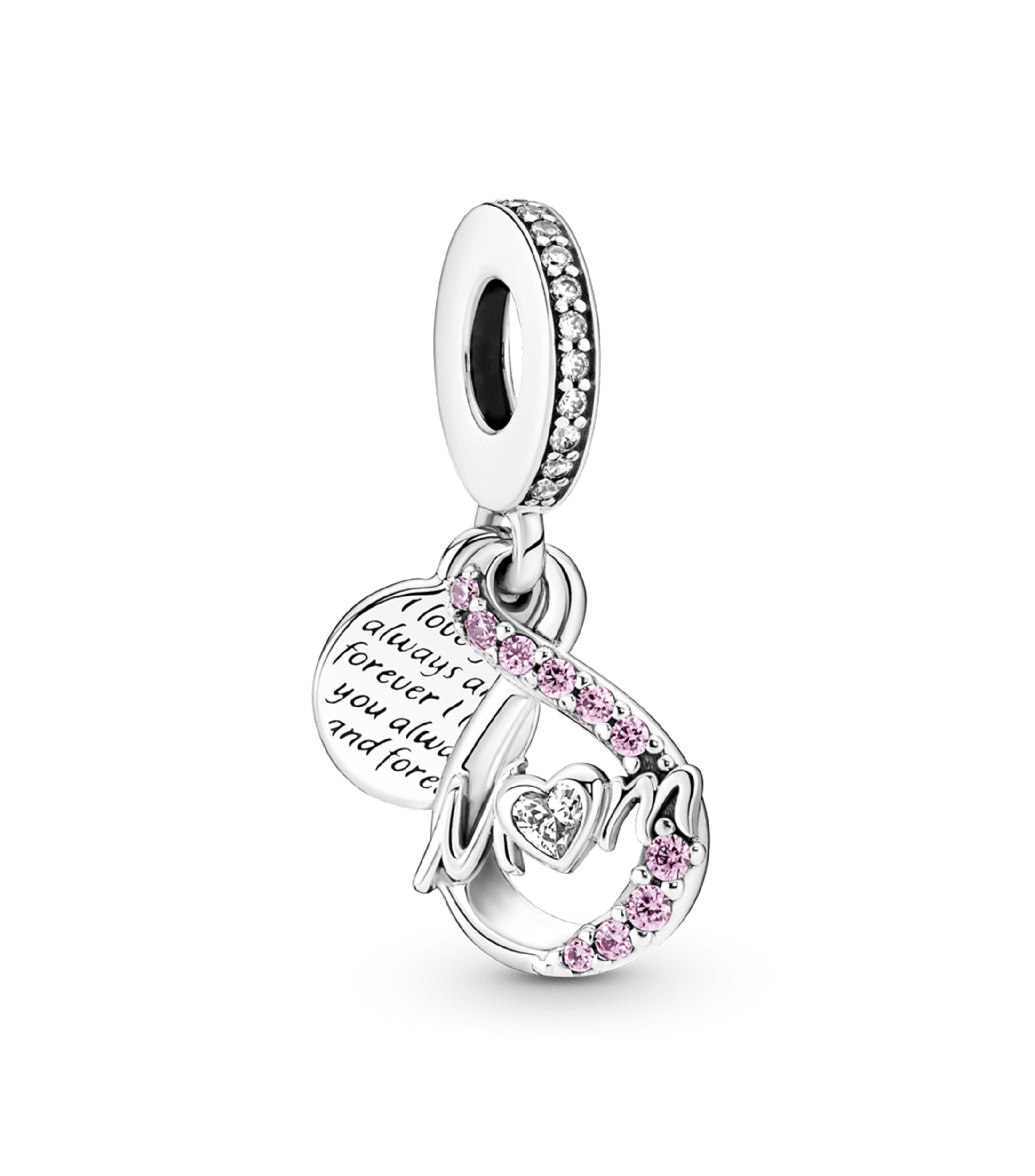 Pandora Charm Infinito en plata con Pavé Mujer - El Palacio de Hierro