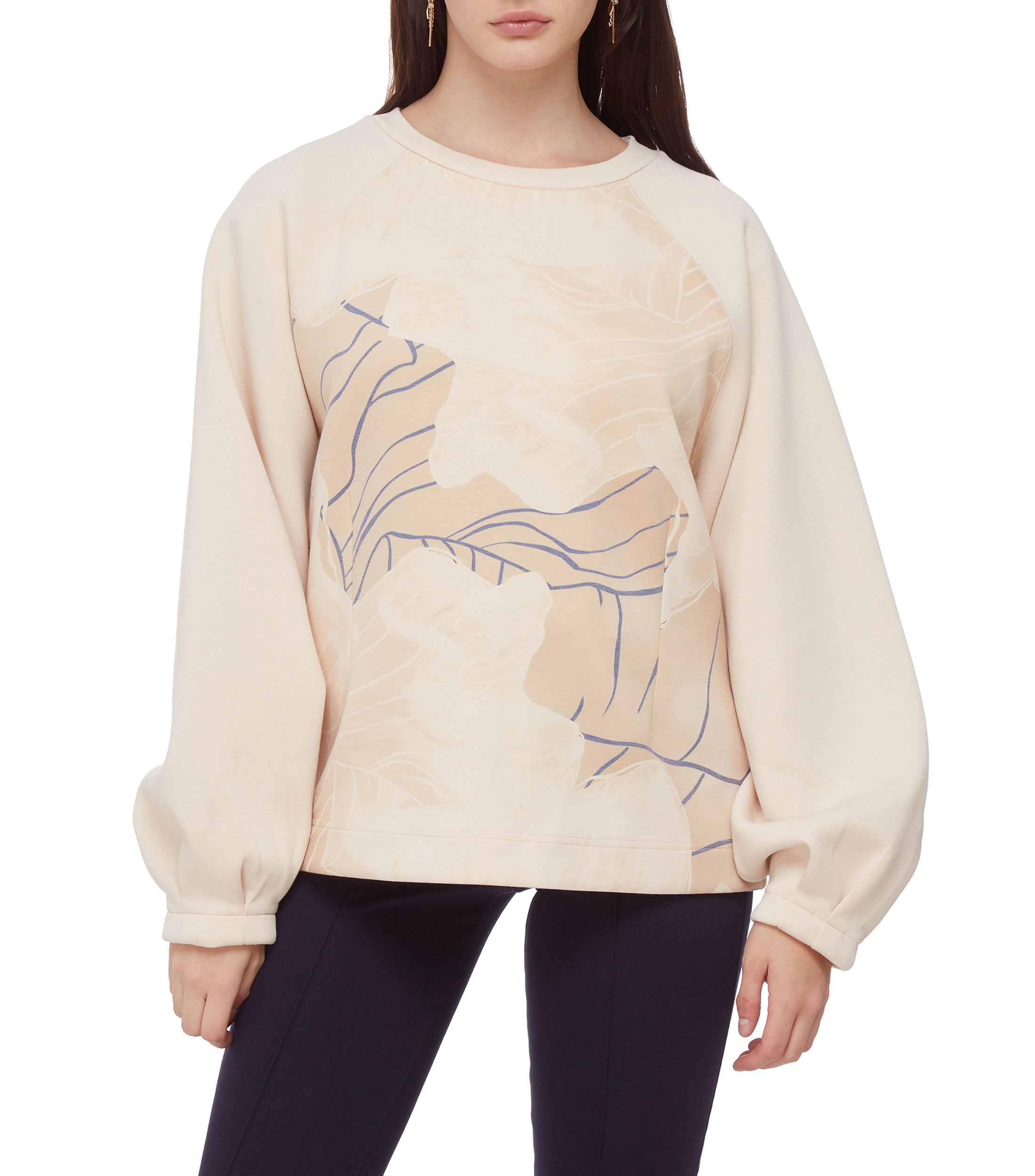 Chester & Peck Sudadera con flores Mujer - El Palacio de Hierro