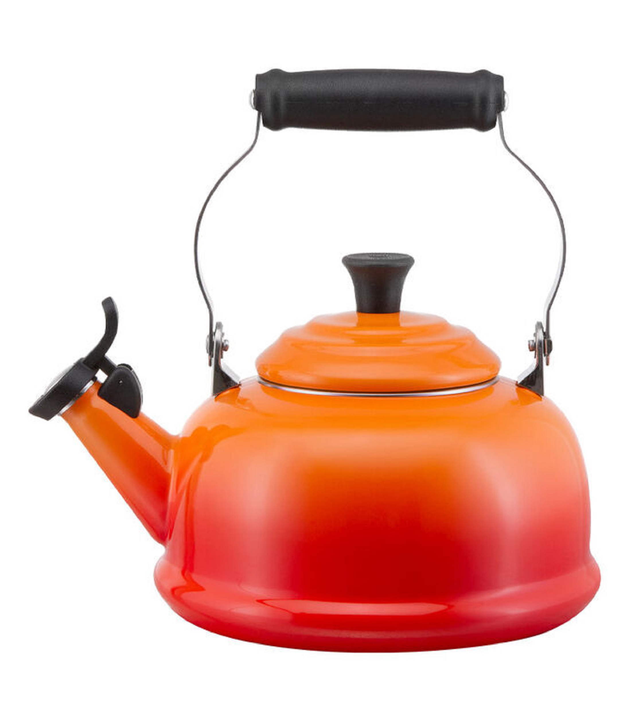 Le Creuset Tetera Whistling Naranja Flame - El Palacio de Hierro