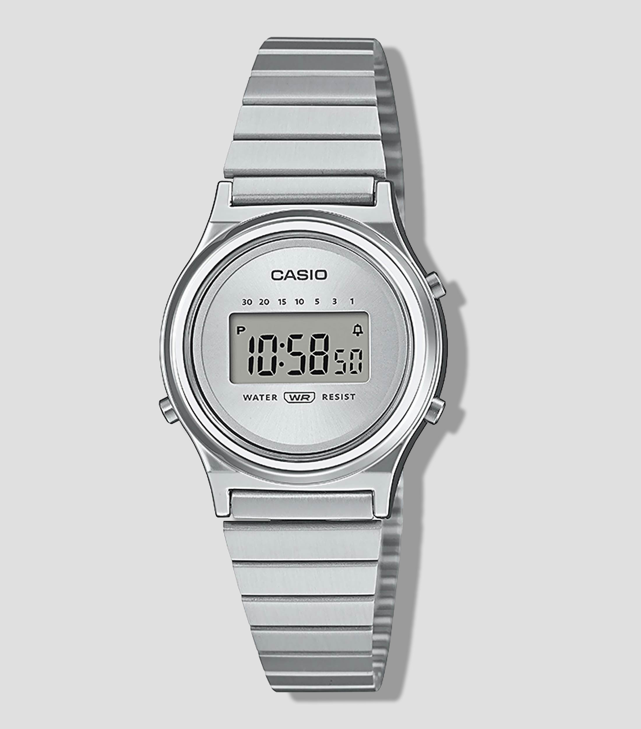 Casio: Reloj Unisex Vintage Casual, Plateado | El Palacio de Hierro