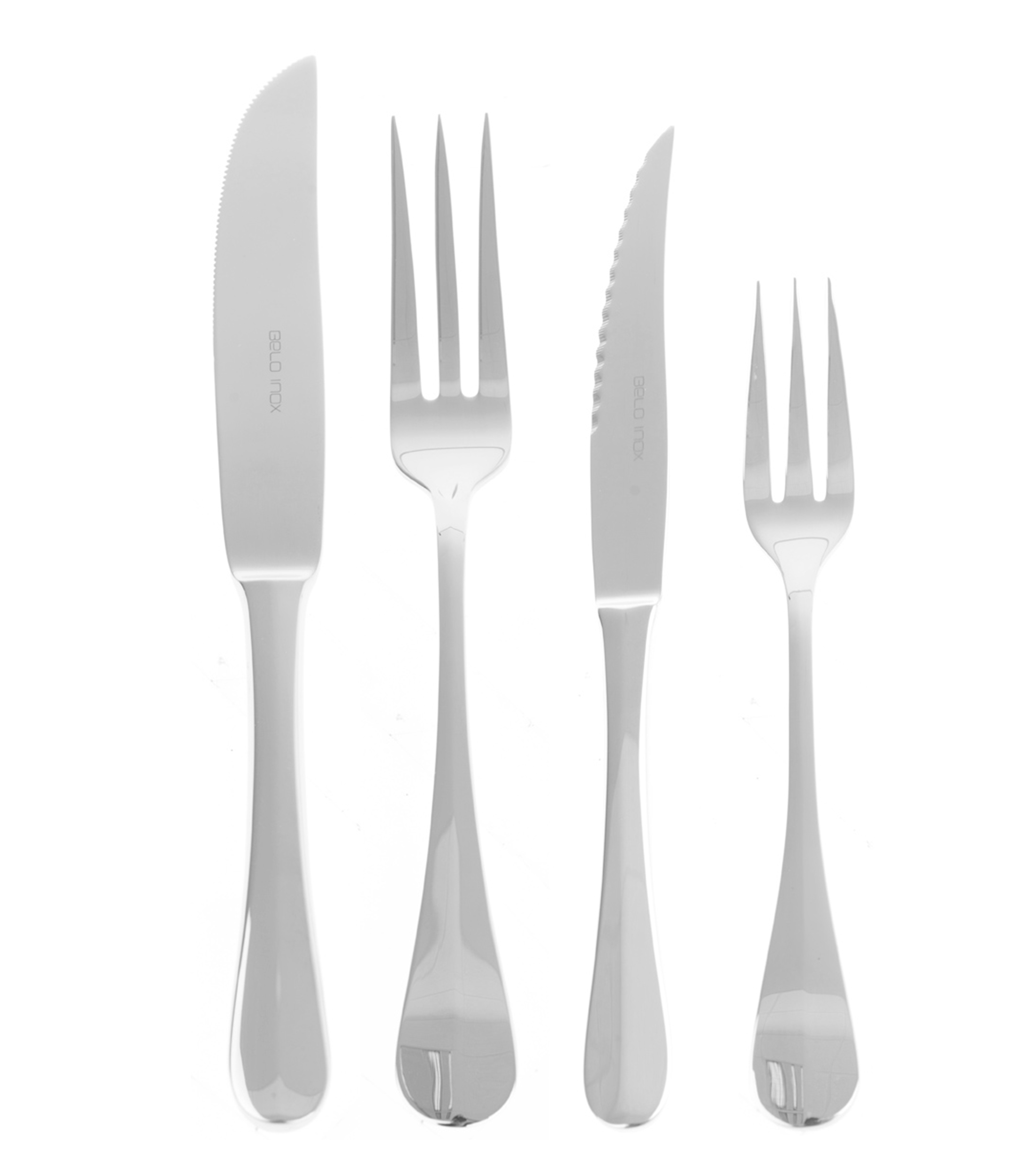 Belo Inox Set De Cubiertos 26 Piezas En Acero Inoxidable El Palacio De Hierro