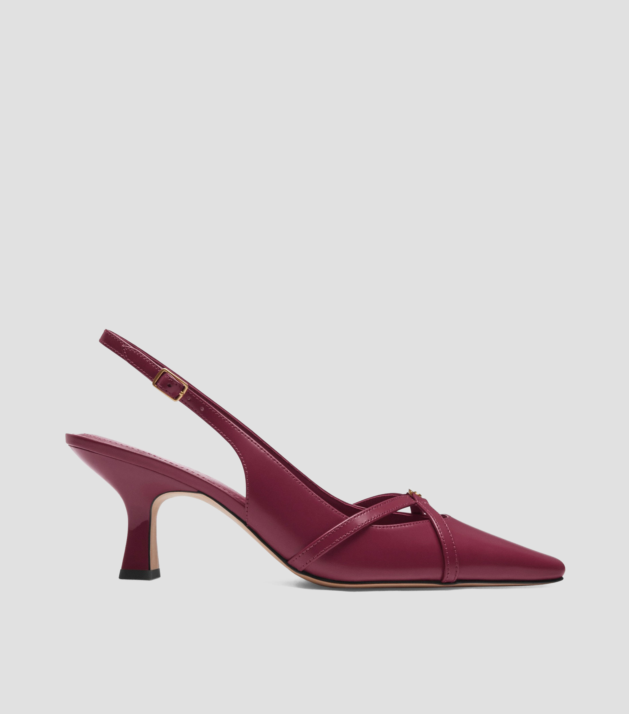 Coach Zapatillas Slingback Rowyn con tacón medio cuadrado Mujer |El ...