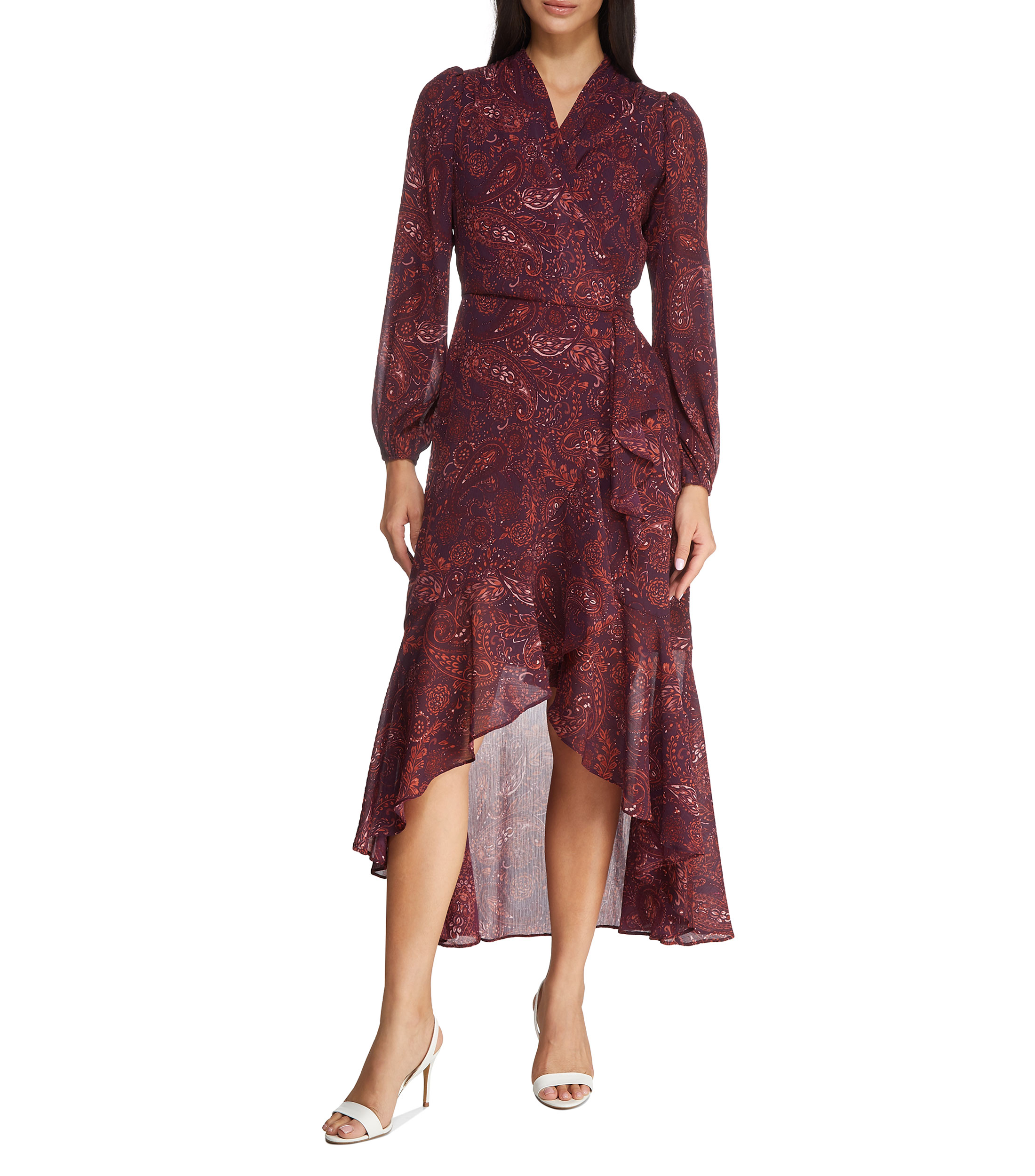 Chester & Peck: Vestido Largo Manga Larga Mujer | El Palacio de Hierro