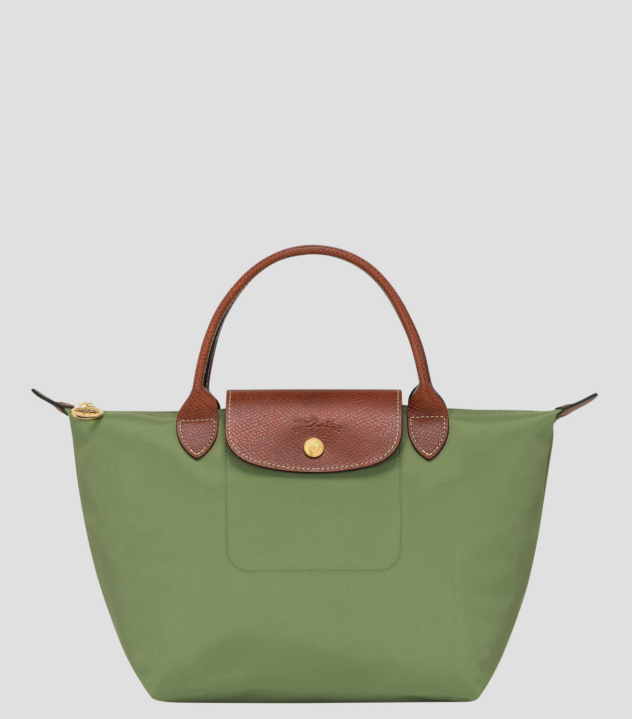 Longchamp: Bolso Tote Le Pliage Original verde liso Mujer | El Palacio ...