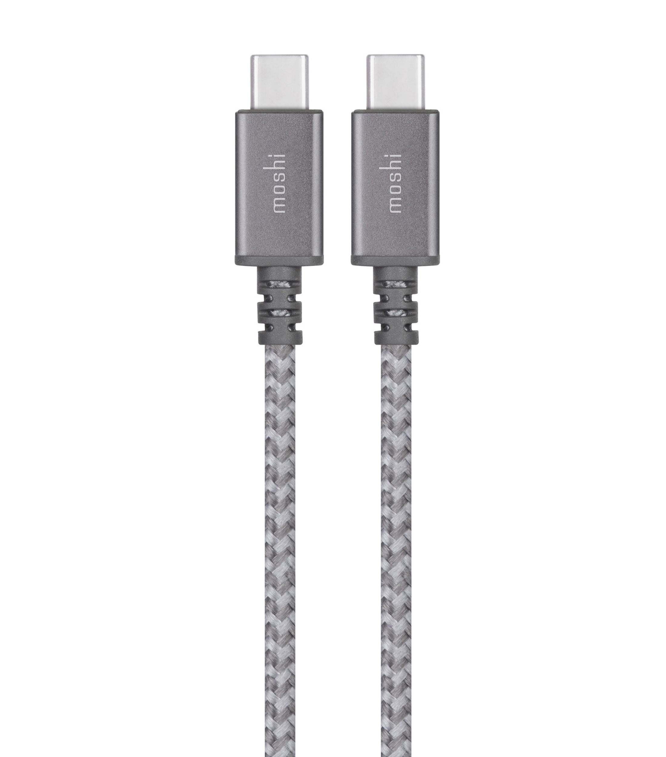 Moshi Cable USB-C a USB-C - 2 M Gris - El Palacio de Hierro
