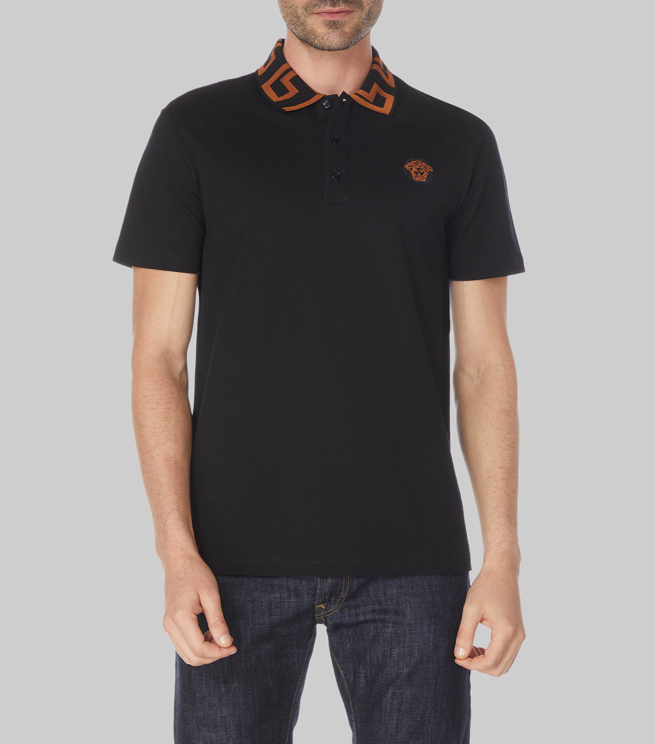Versace: Playera tipo polo con manga corta Hombre | El Palacio de Hierro