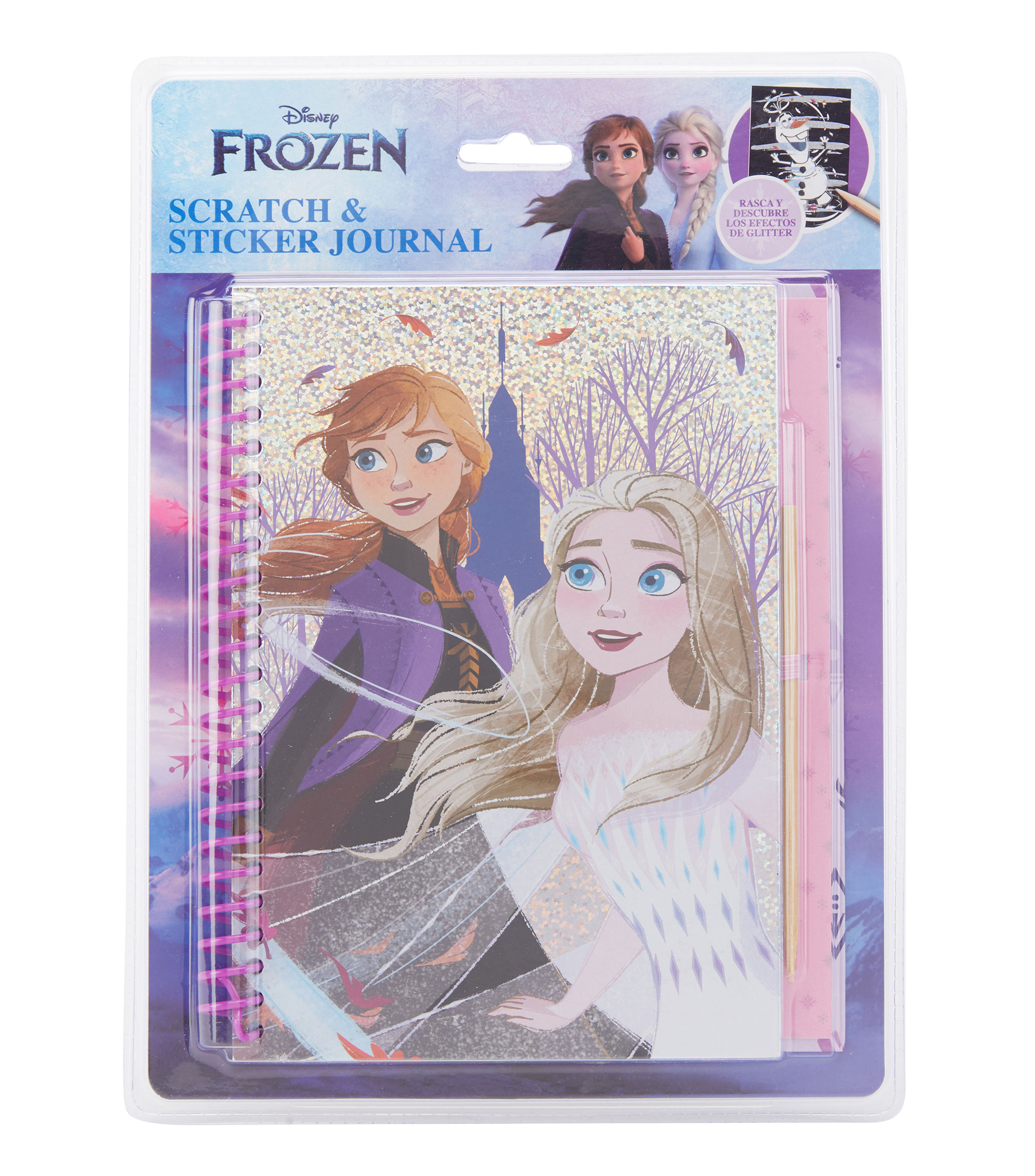 Best Trading: Scratch And Sticker Journal Frozen | El Palacio de Hierro