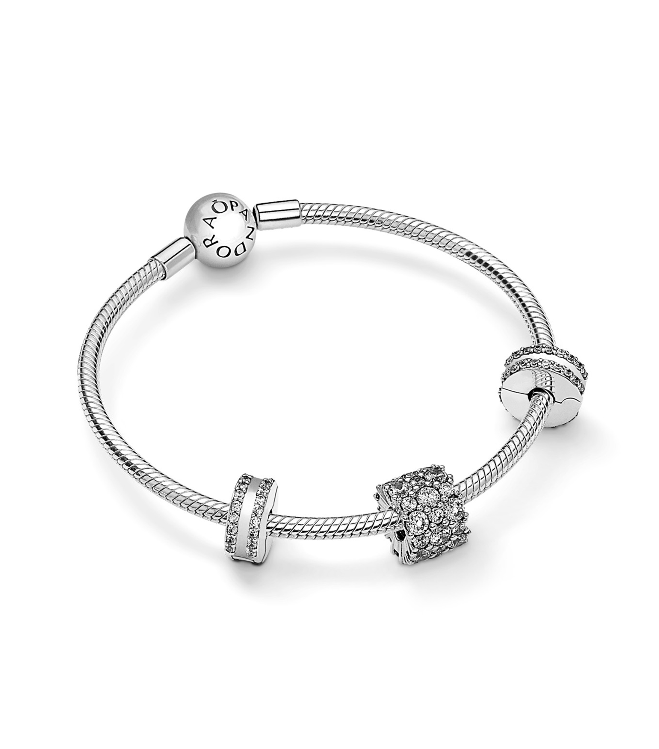 Pandora Brazalete en plata Destallante Mujer - El Palacio de Hierro