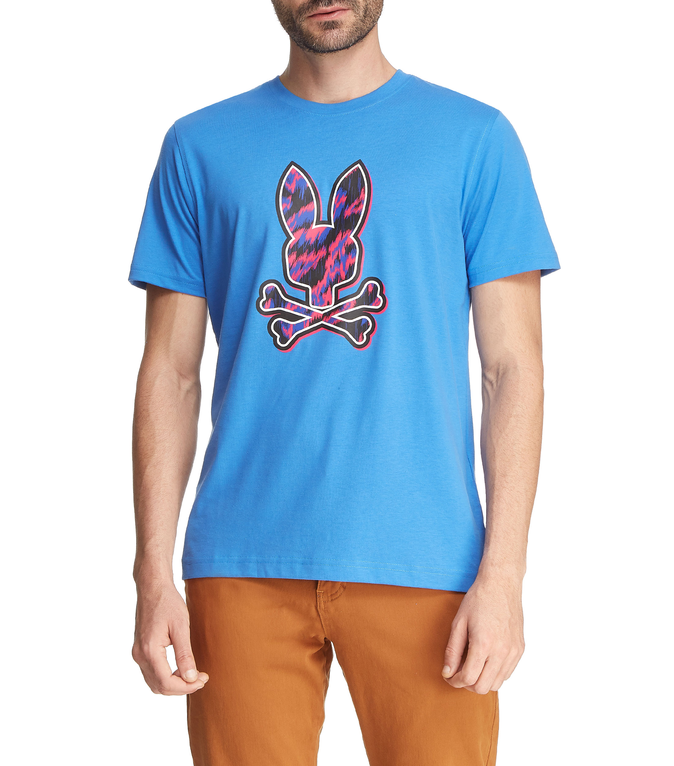 Psycho Bunny: Playera de cuello redondo y manga corta Hombre | El ...