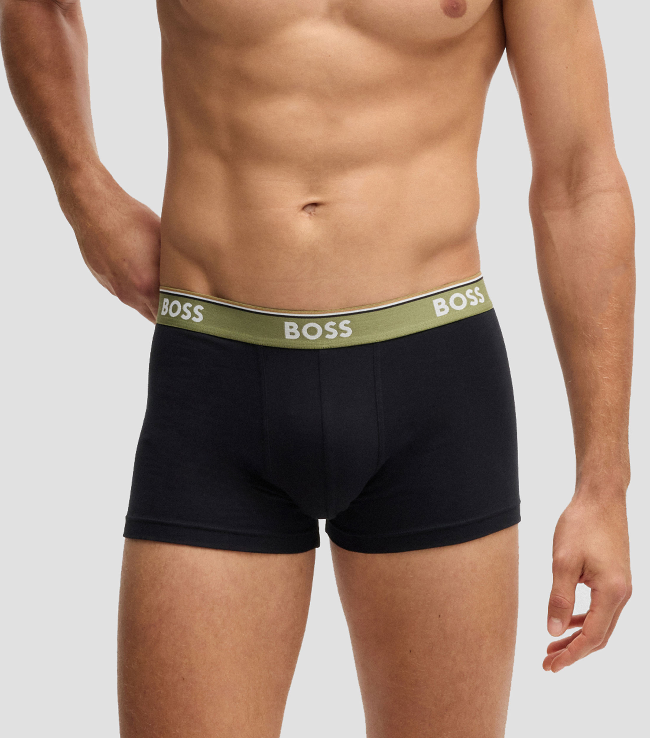 Hugo Boss Set de Bóxers cortos 3 piezas con logo en la cintura Hombre ...