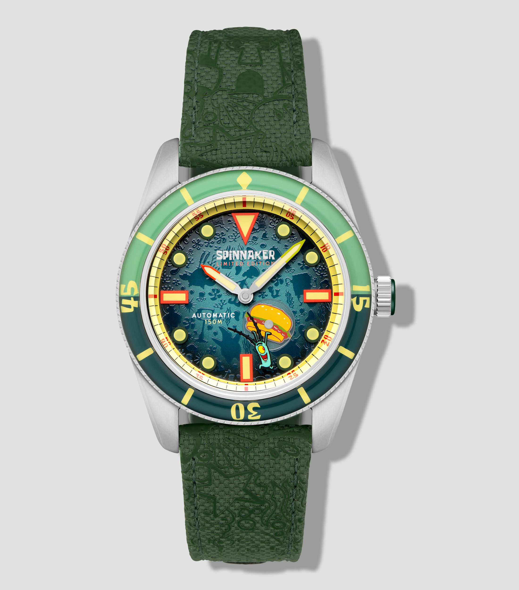 Spinnaker Reloj para hombre Spinnaker Edición Limitada Bob Esponja ...