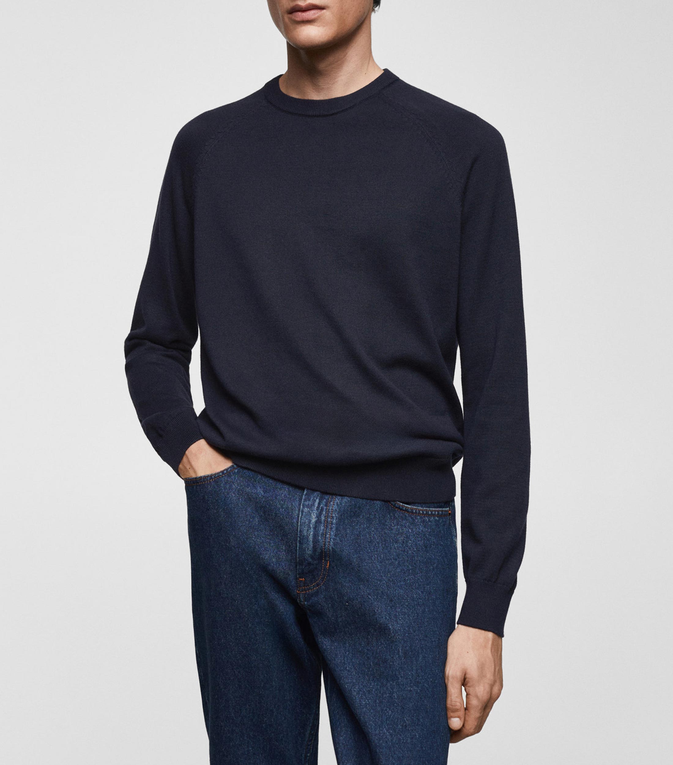 Mango: Suéter de cuello redondo Hombre | El Palacio de Hierro
