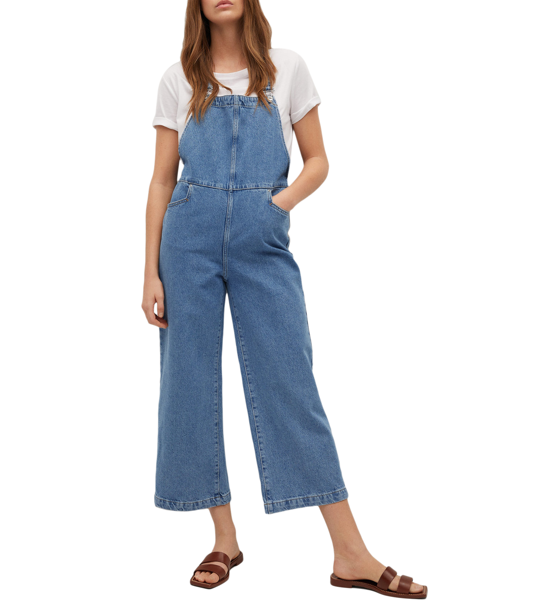 Mango Overall Ares en Mezclilla Mujer - El Palacio de Hierro