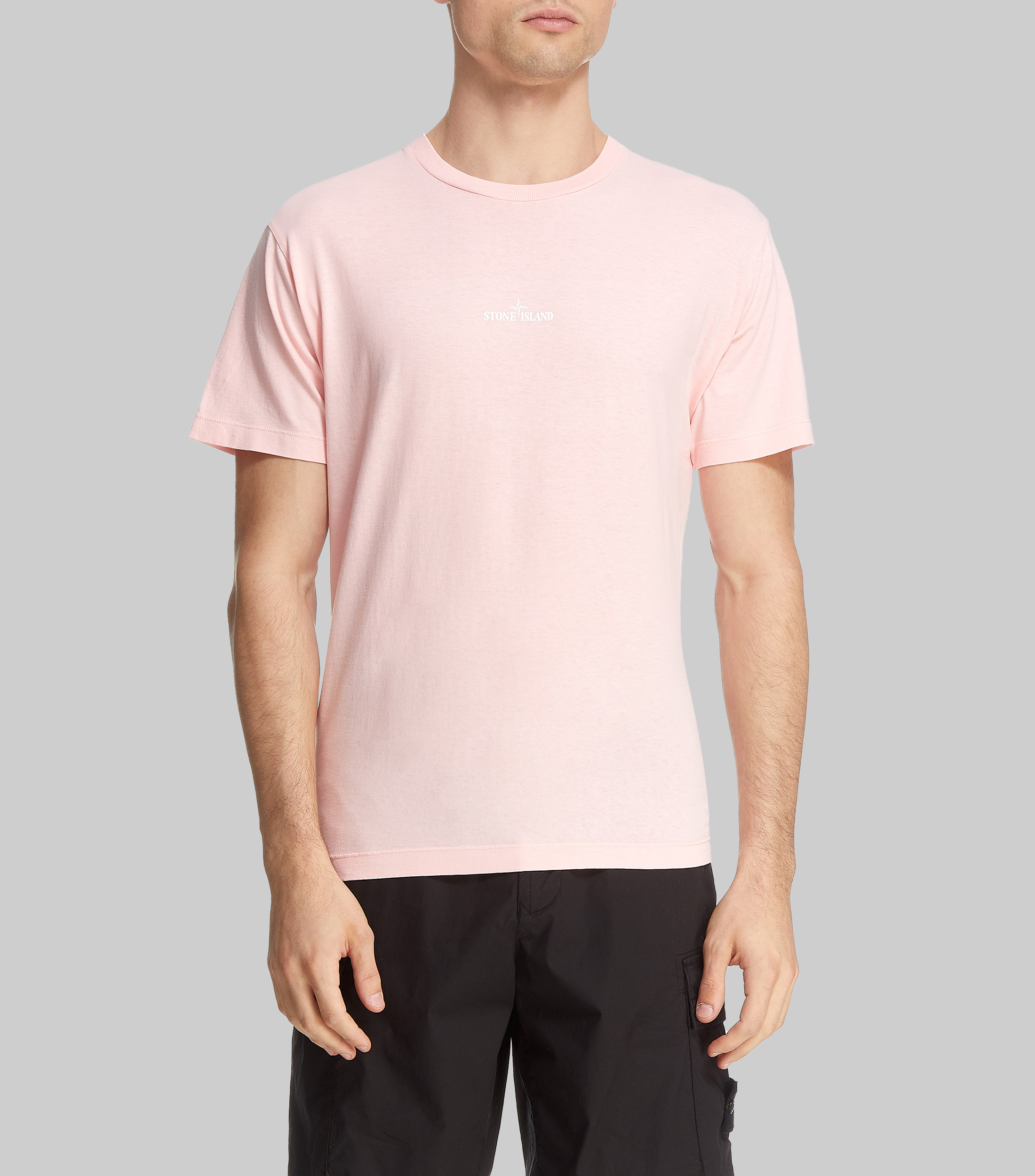 Stone Island: Playera Cuello Redondo Manga Corta Hombre | El Palacio de ...