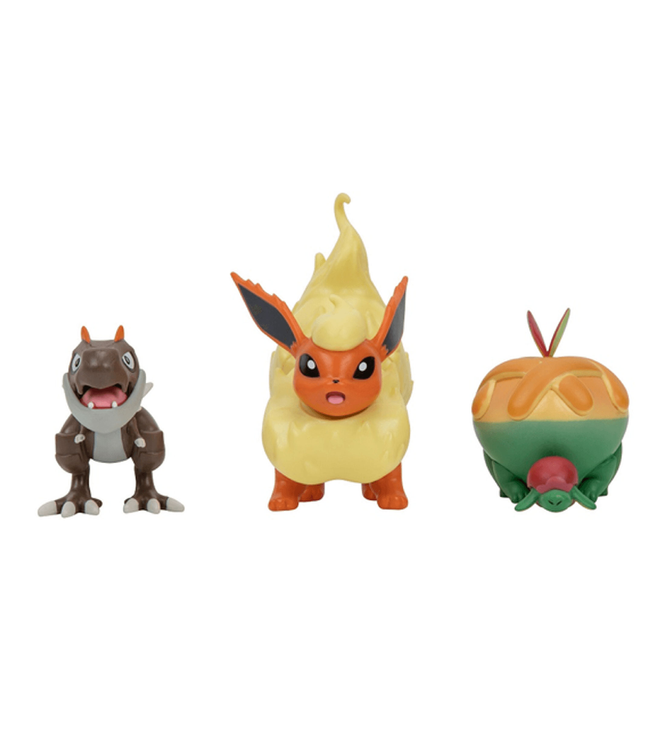 Pokémon: Set de figuras de acción Flareon, Tyrunt, Appletun | El ...
