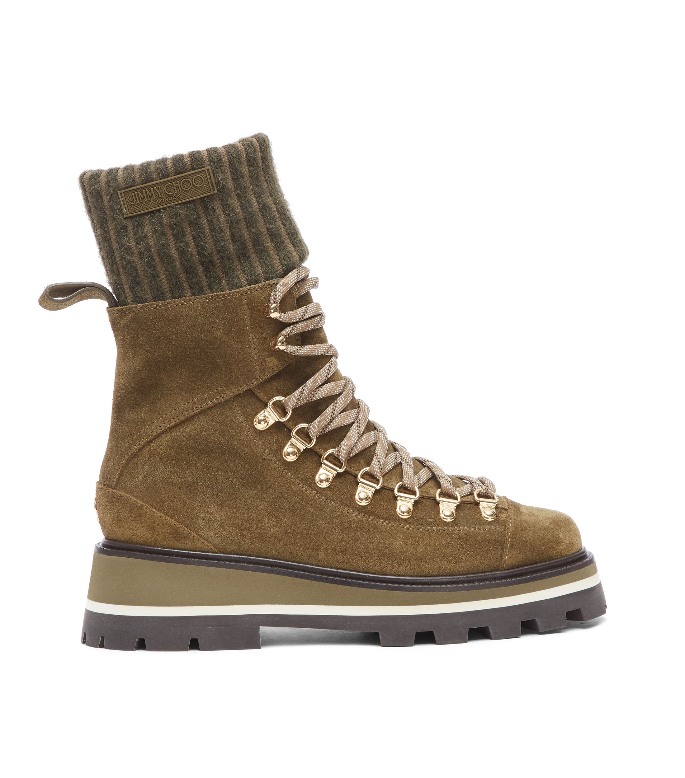 Jimmy Choo Botas con tacón bajo Mujer - El Palacio de Hierro