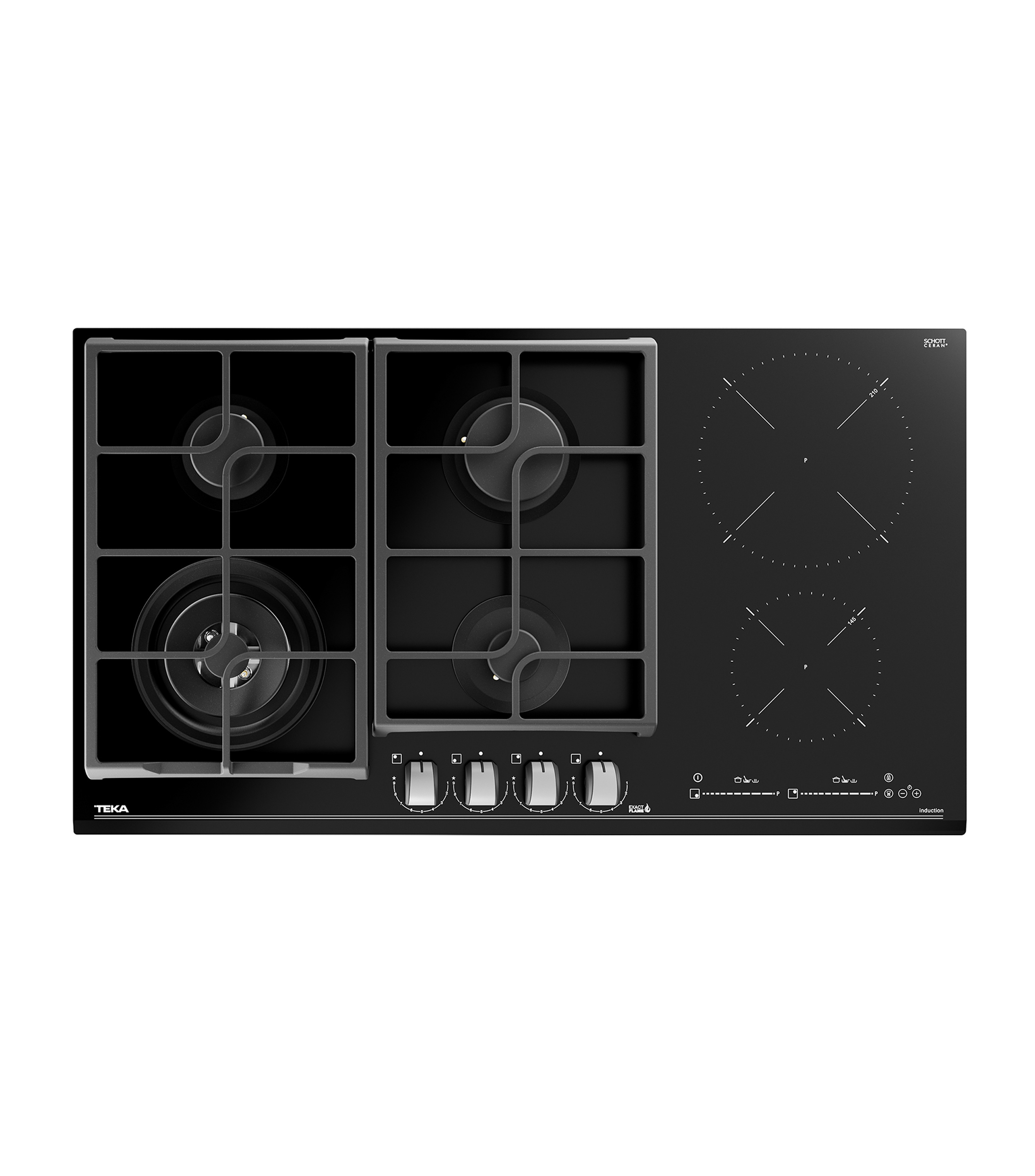 Teka | Parrilla de Gas e Inducción 6 quemadores | El Palacio de Hierro