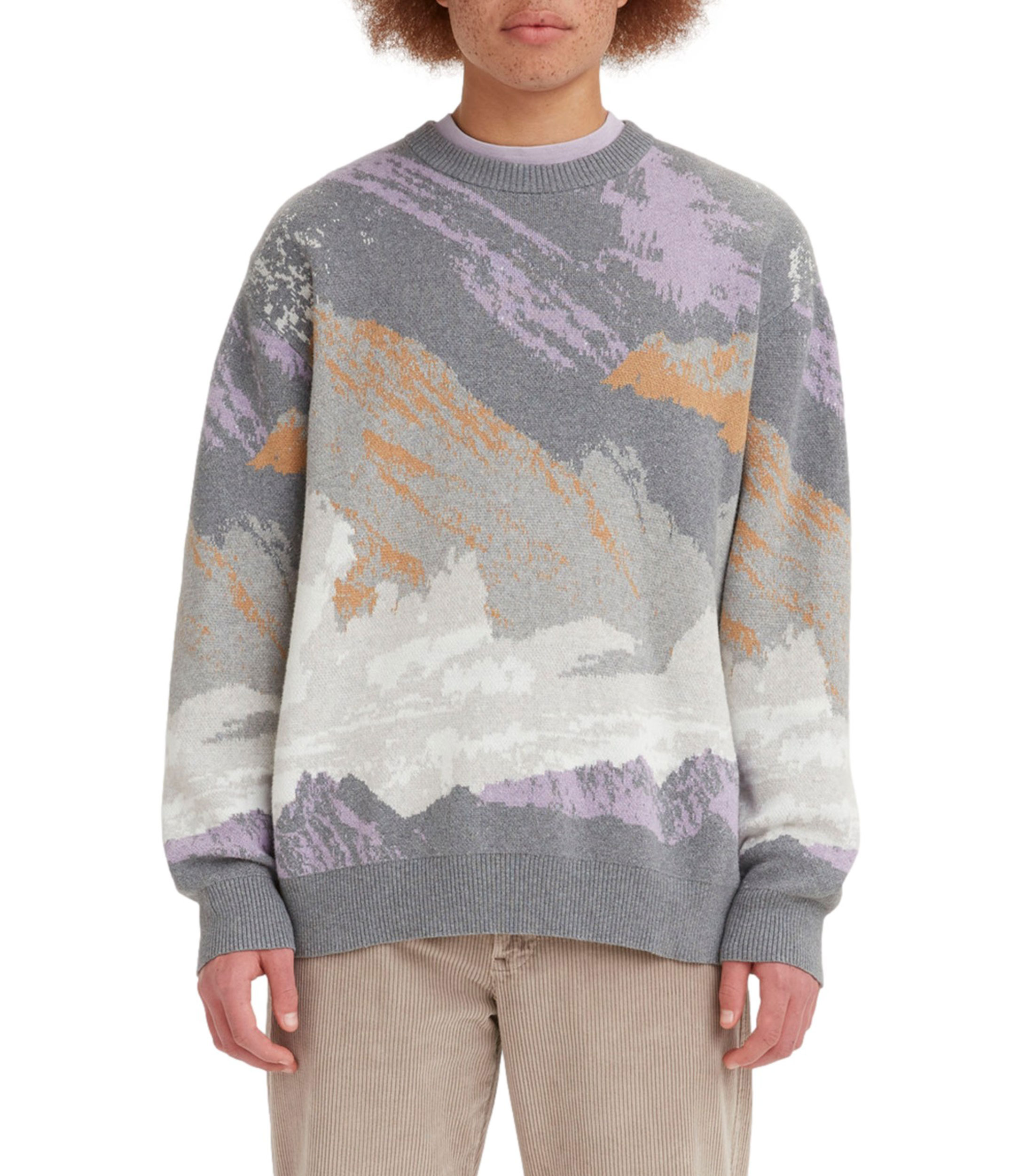 Levi's Suéter cuello redondo con manchas Hombre - El Palacio de Hierro