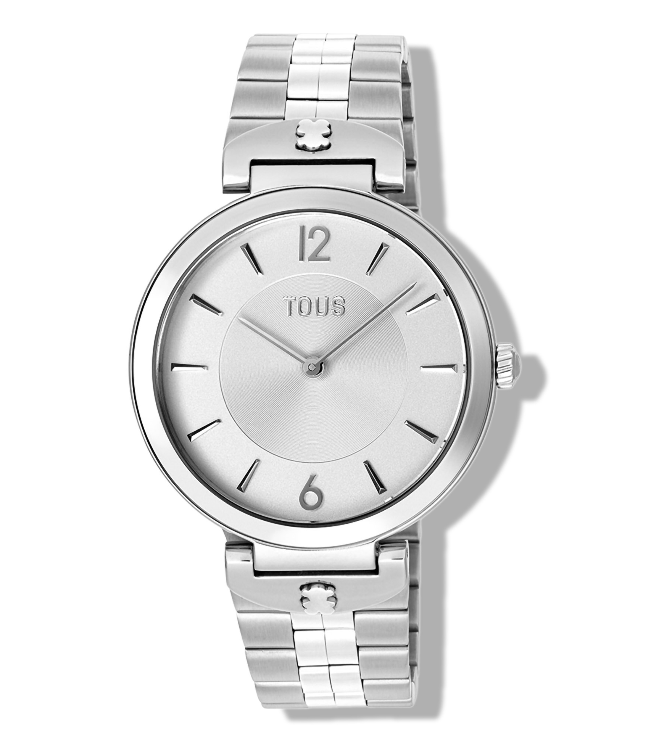 Tous Reloj Tous para mujer S-Band casual plateado; Es un reloj ...