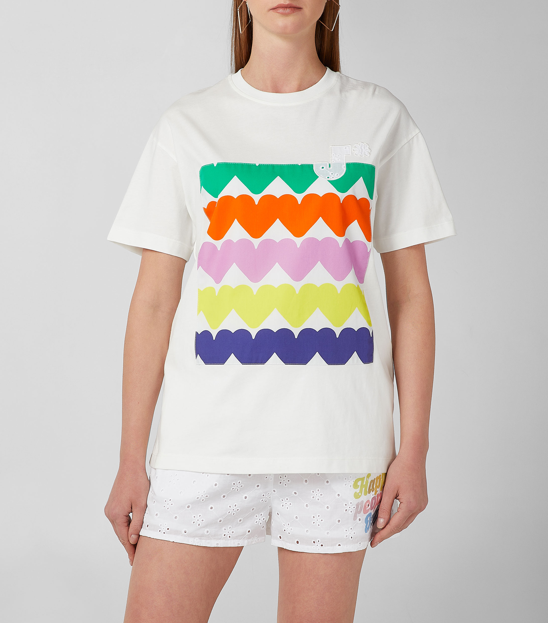 Joshua Sanders: Playera Cuello Redondo Manga Corta Mujer | El Palacio ...
