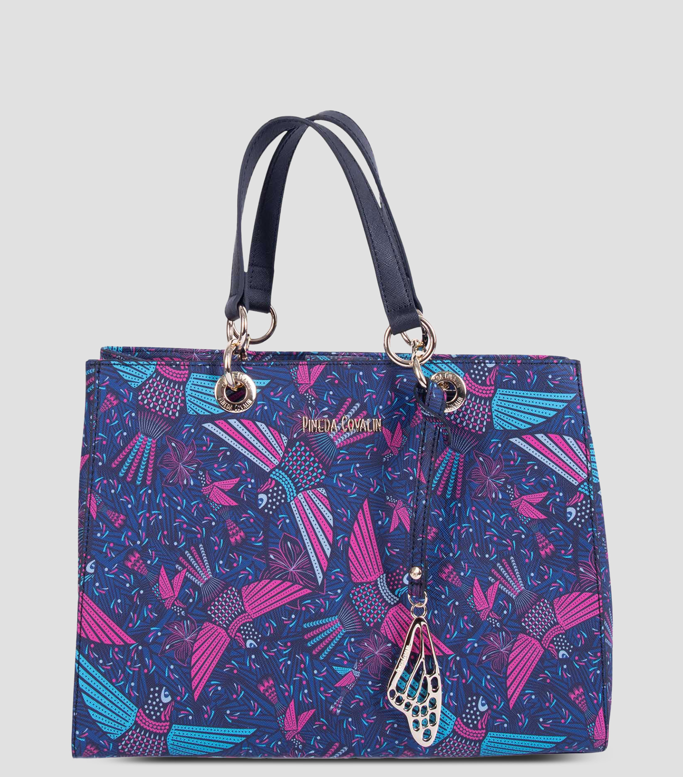 Pineda Covalin Bolsa Satchel Colibrí Mujer |El Palacio de Hierro