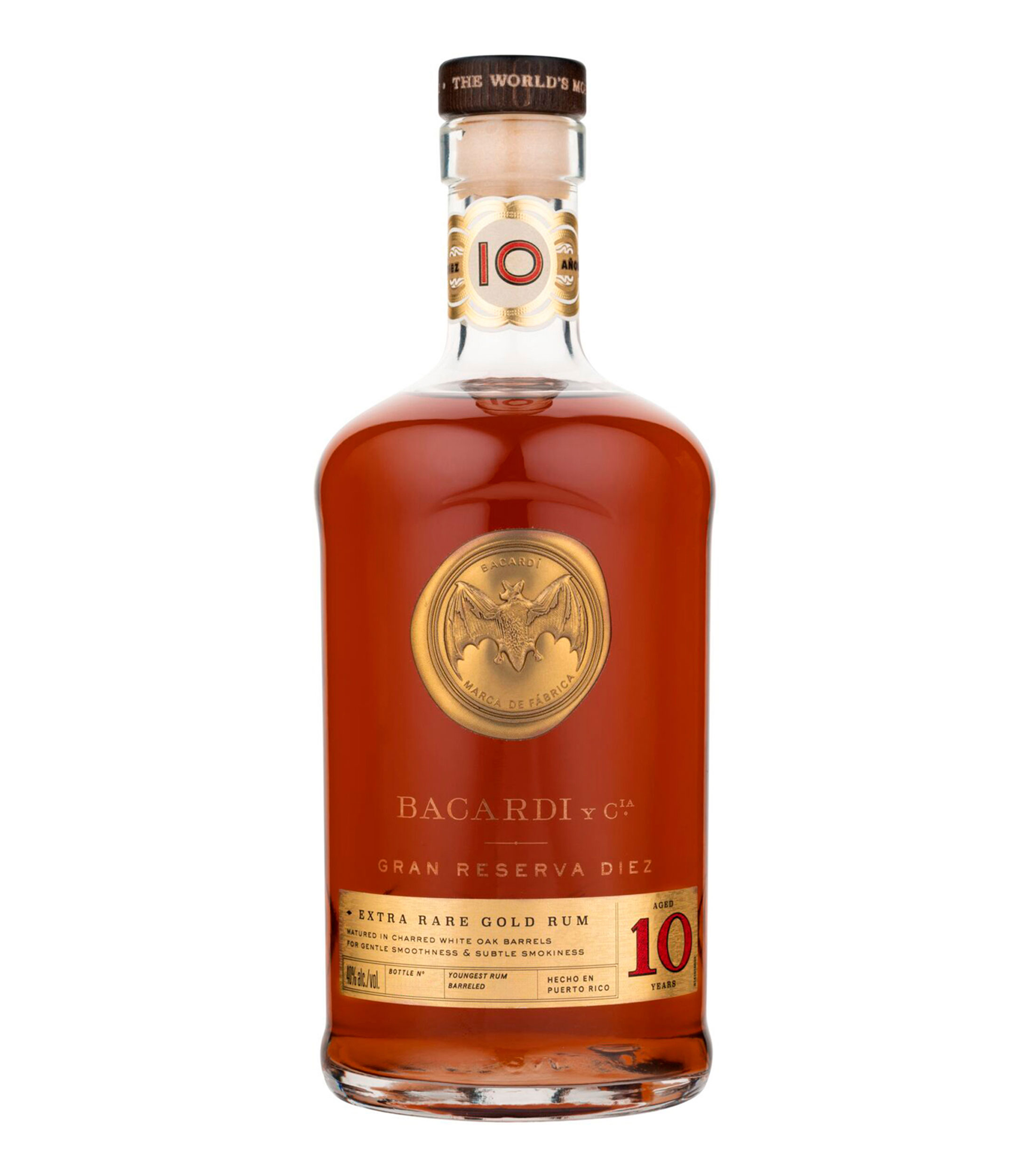 Bacardí Ron Gran Reserva Diez Años, 750 ml - El Palacio de Hierro