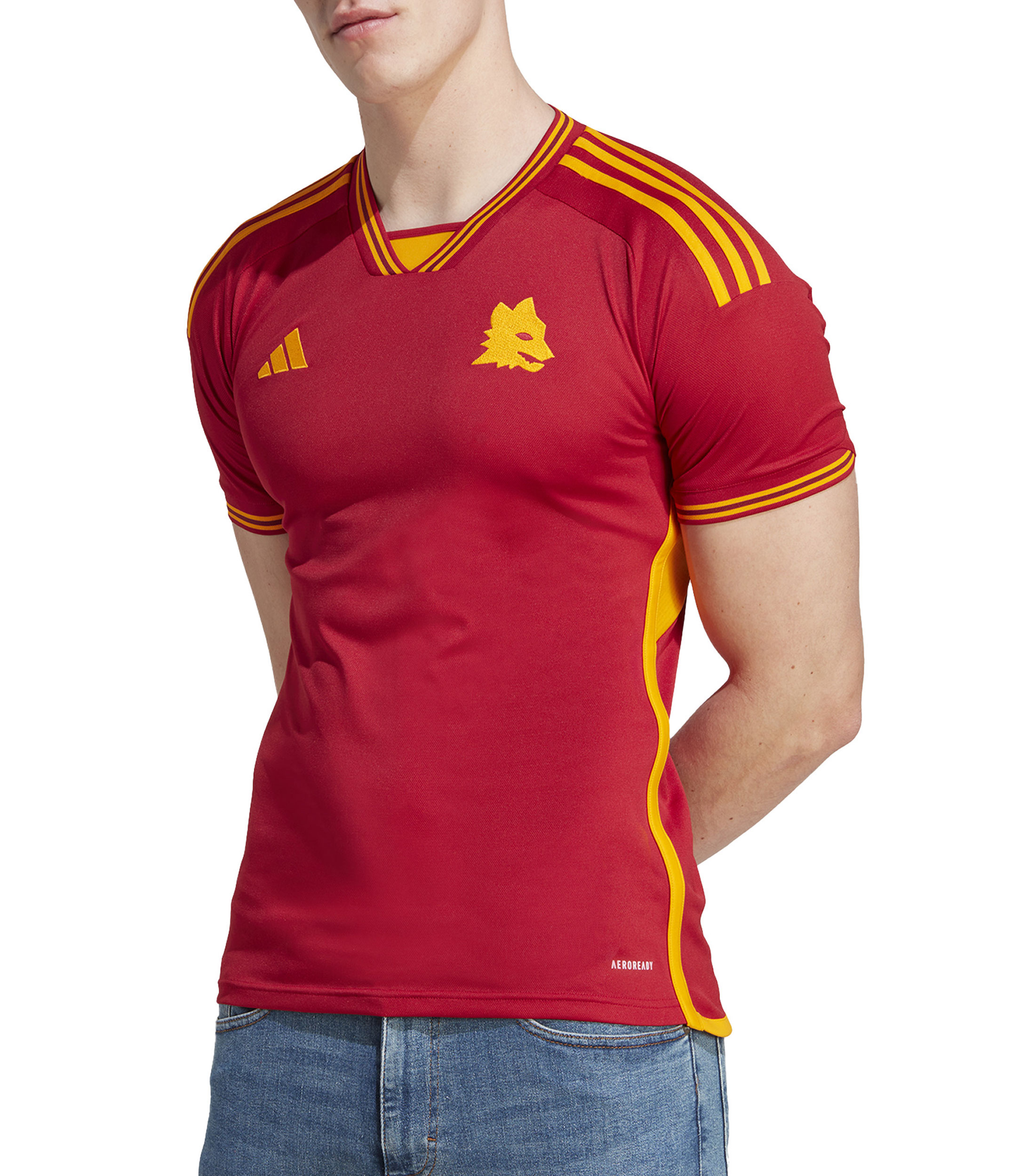 Adidas Jersey AS Roma Local para Hombre 23-24 - El Palacio de Hierro