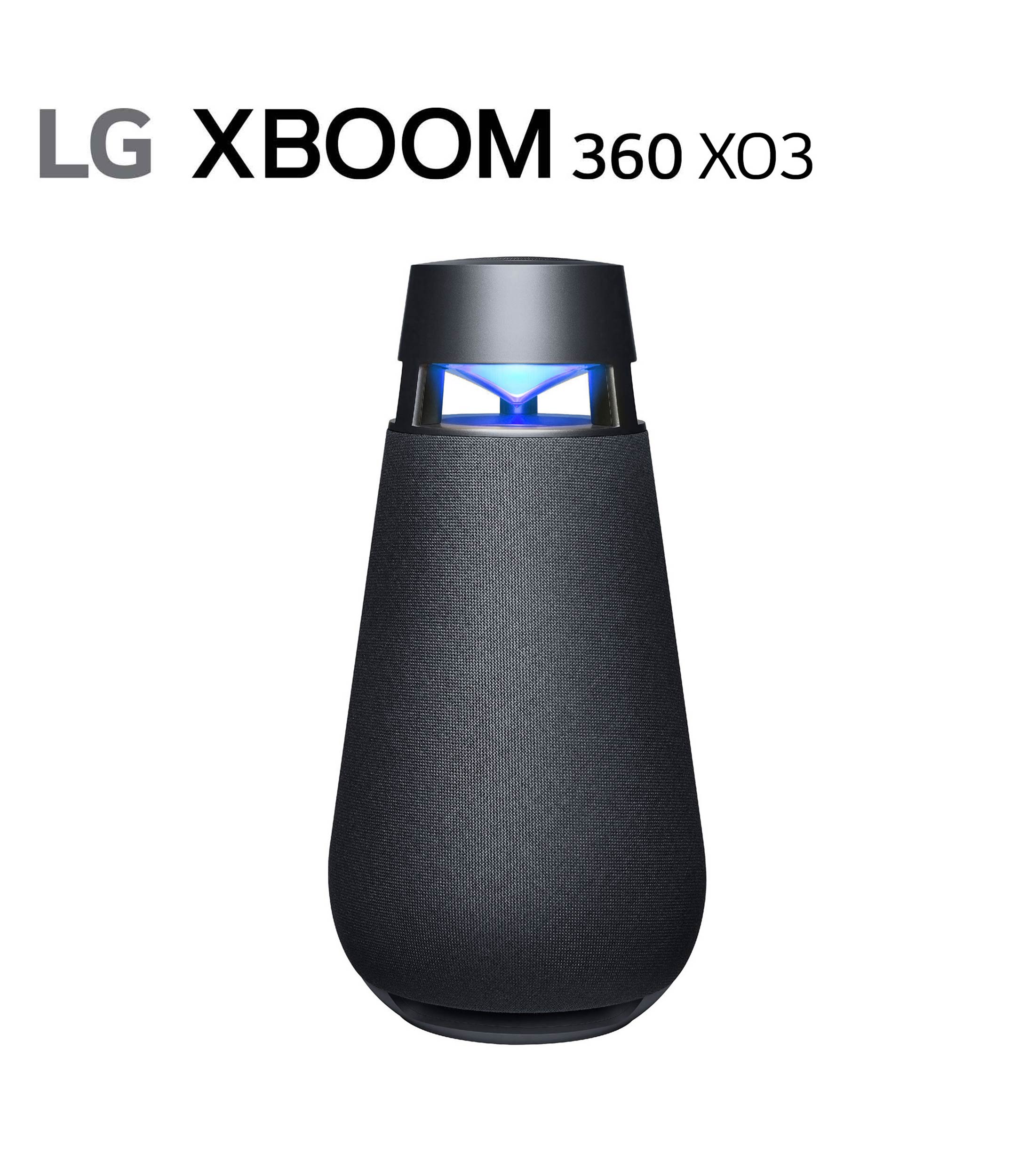 LG Bocina Portátil Inalámbrica Bluetooth LG XBOOM 360 XO3 Negra - El ...