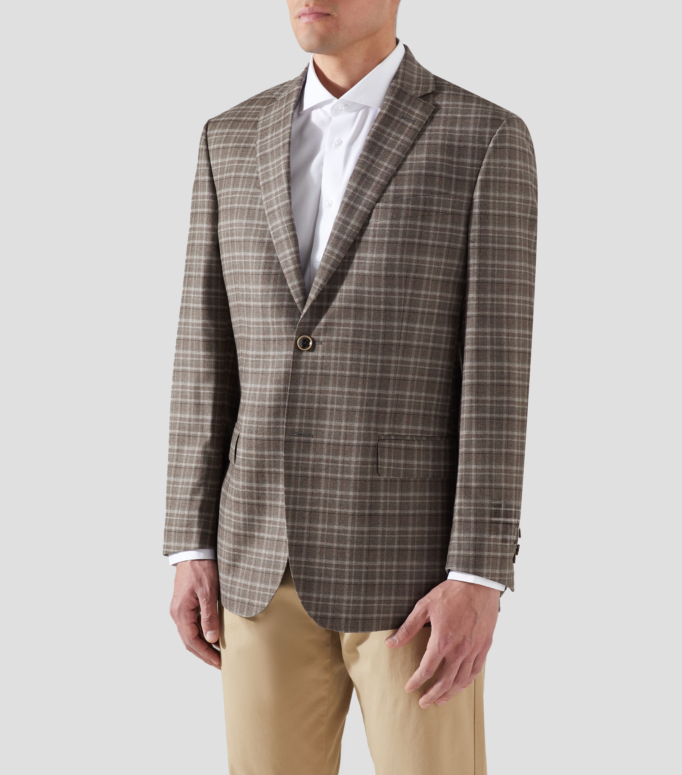 BUCCELLI: Saco de cuadros Hombre | El Palacio de Hierro