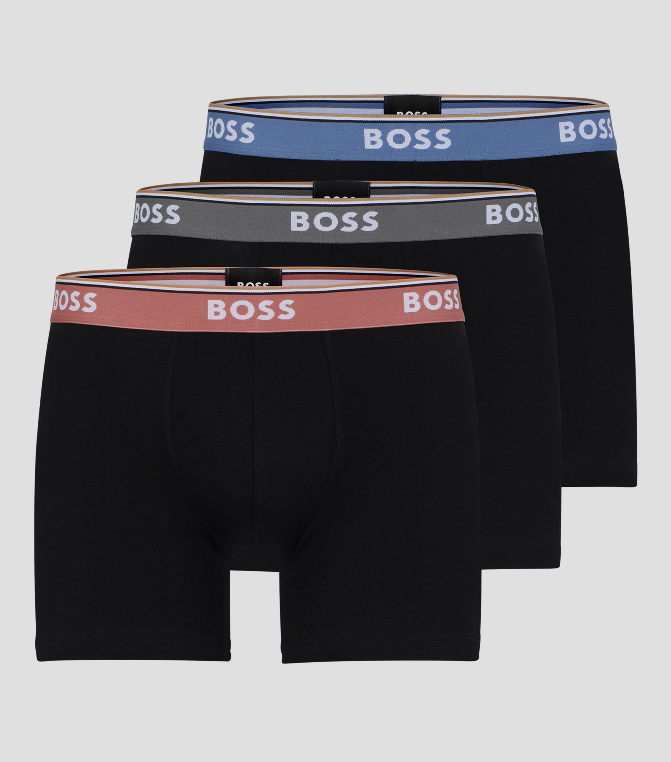 Boss Set de Bóxers Cortos 3 Piezas Hombre - El Palacio de Hierro