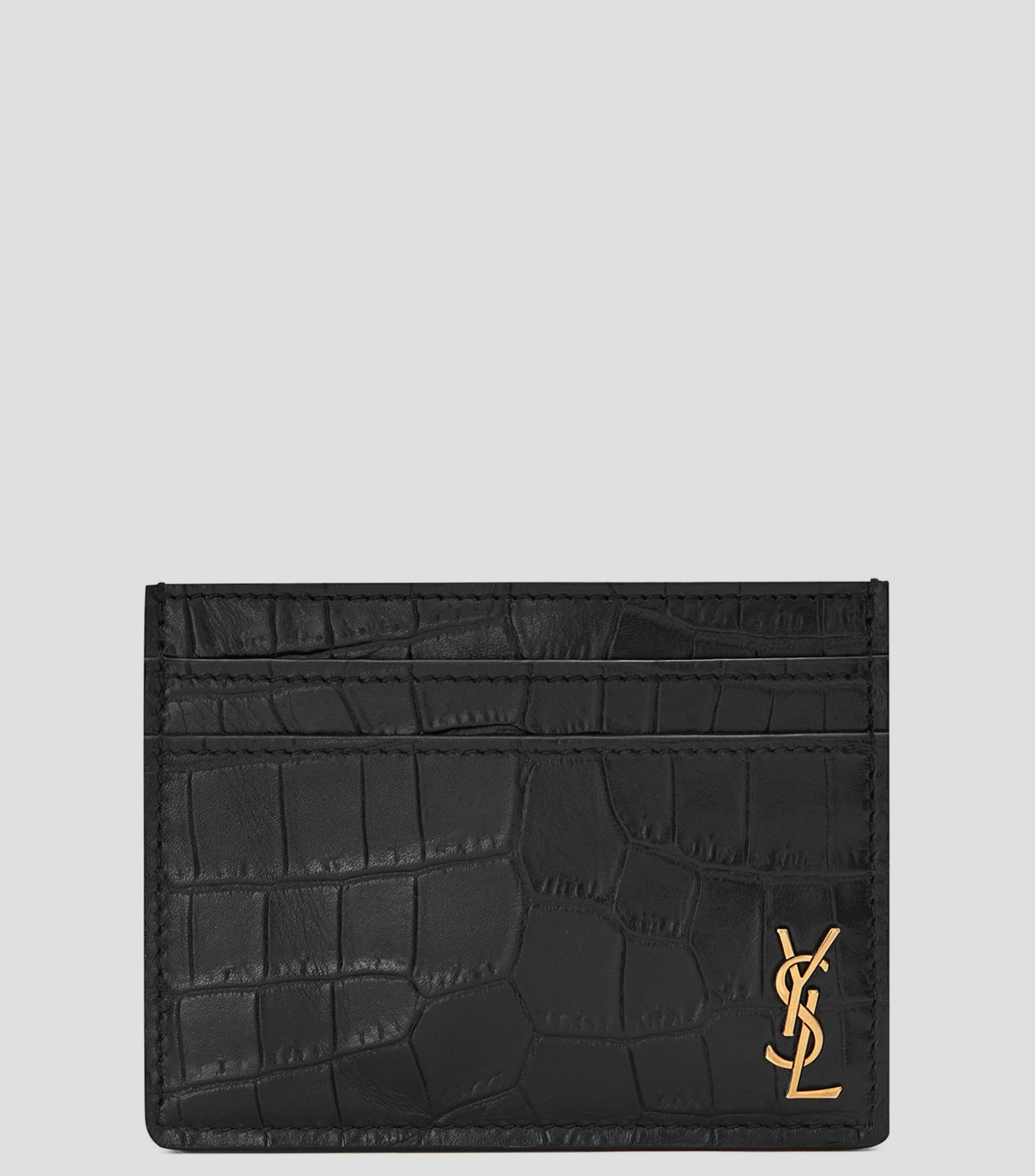 Saint Laurent Paris Tarjetero en piel Hombre - El Palacio de Hierro