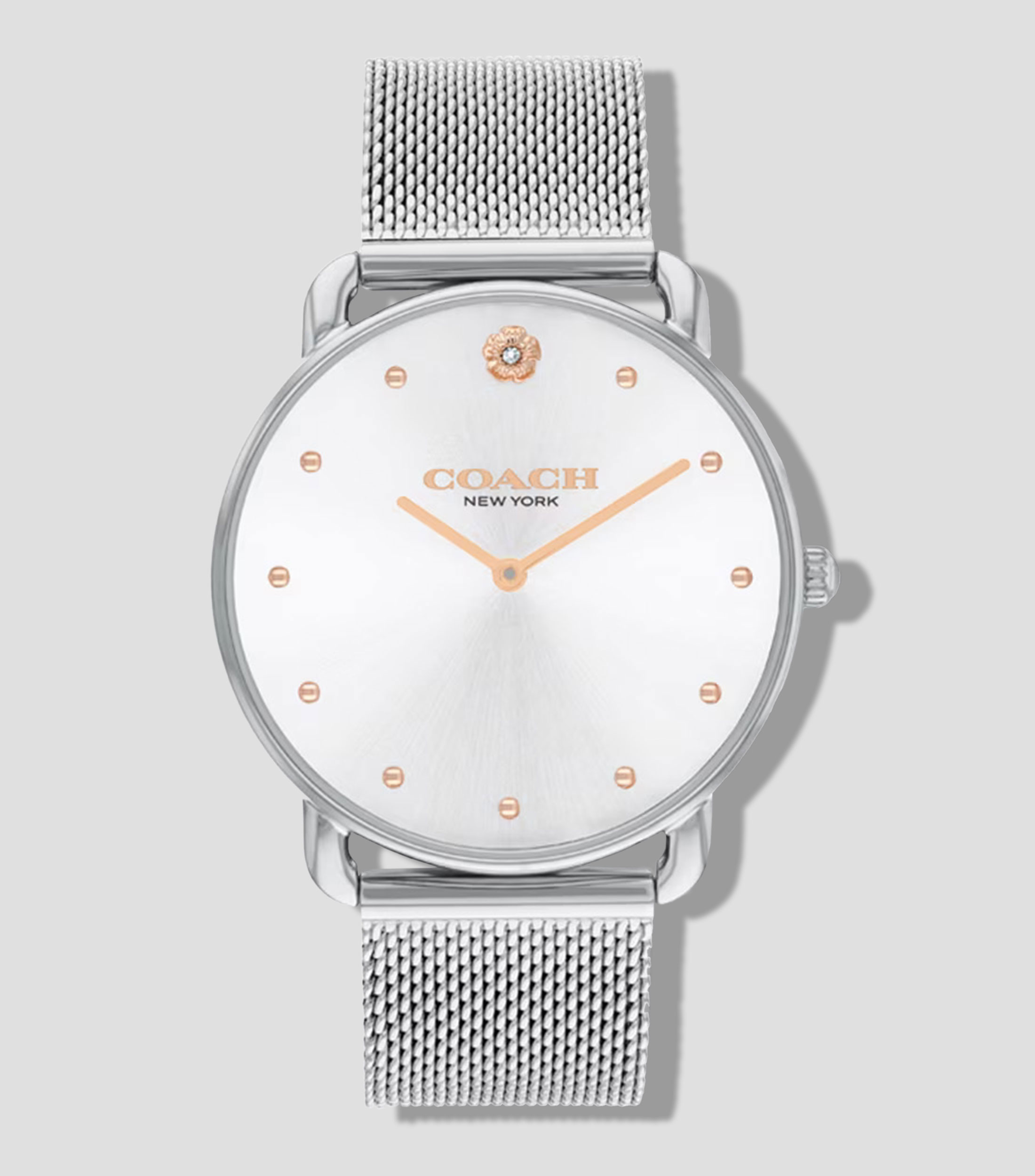 COACH Reloj para mujer Elliot De vestir, Plateado - El Palacio de Hierro