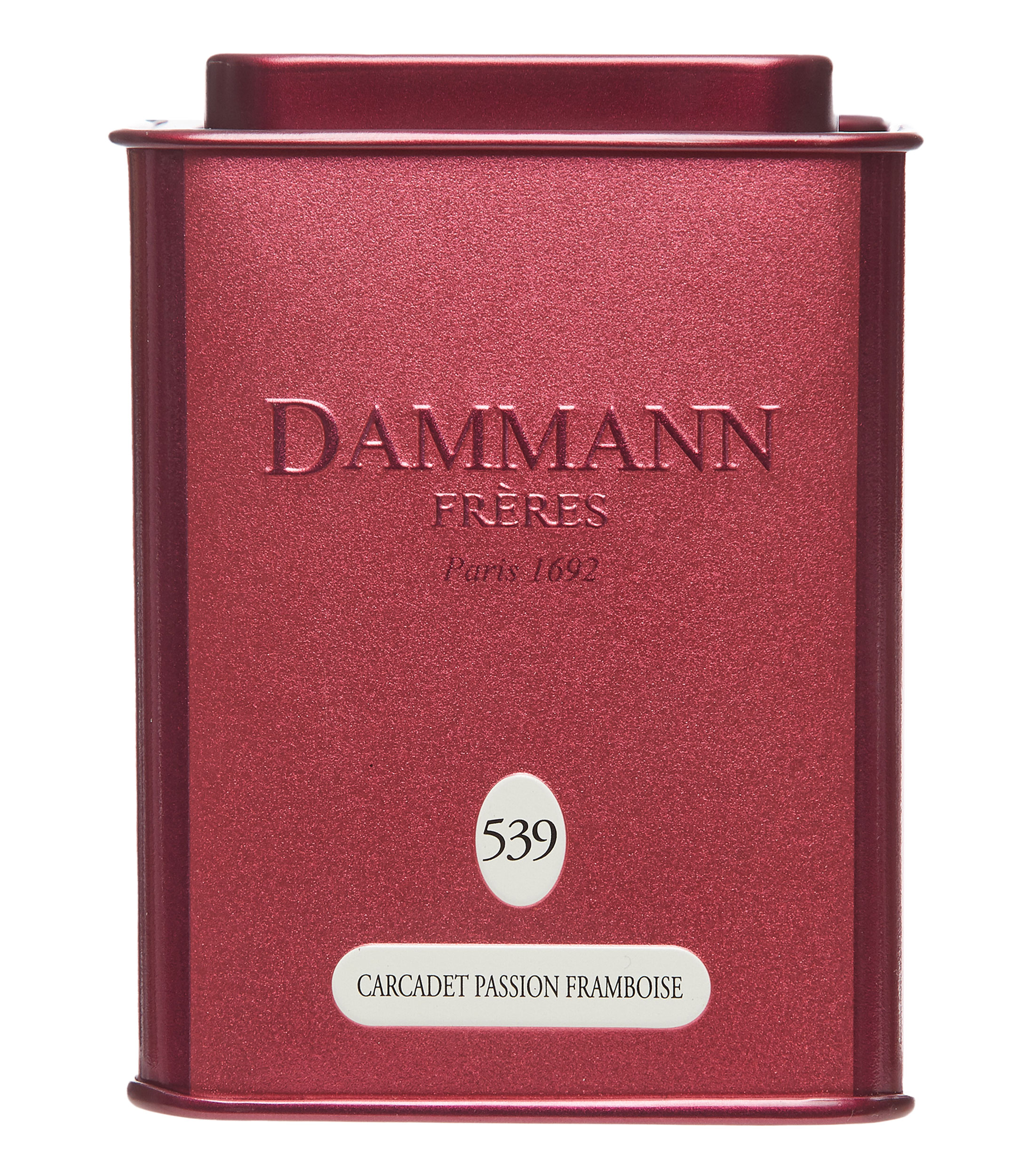 Dammann Frères Té Carcade Passion Framboise en Lata, 100 g - El Palacio ...