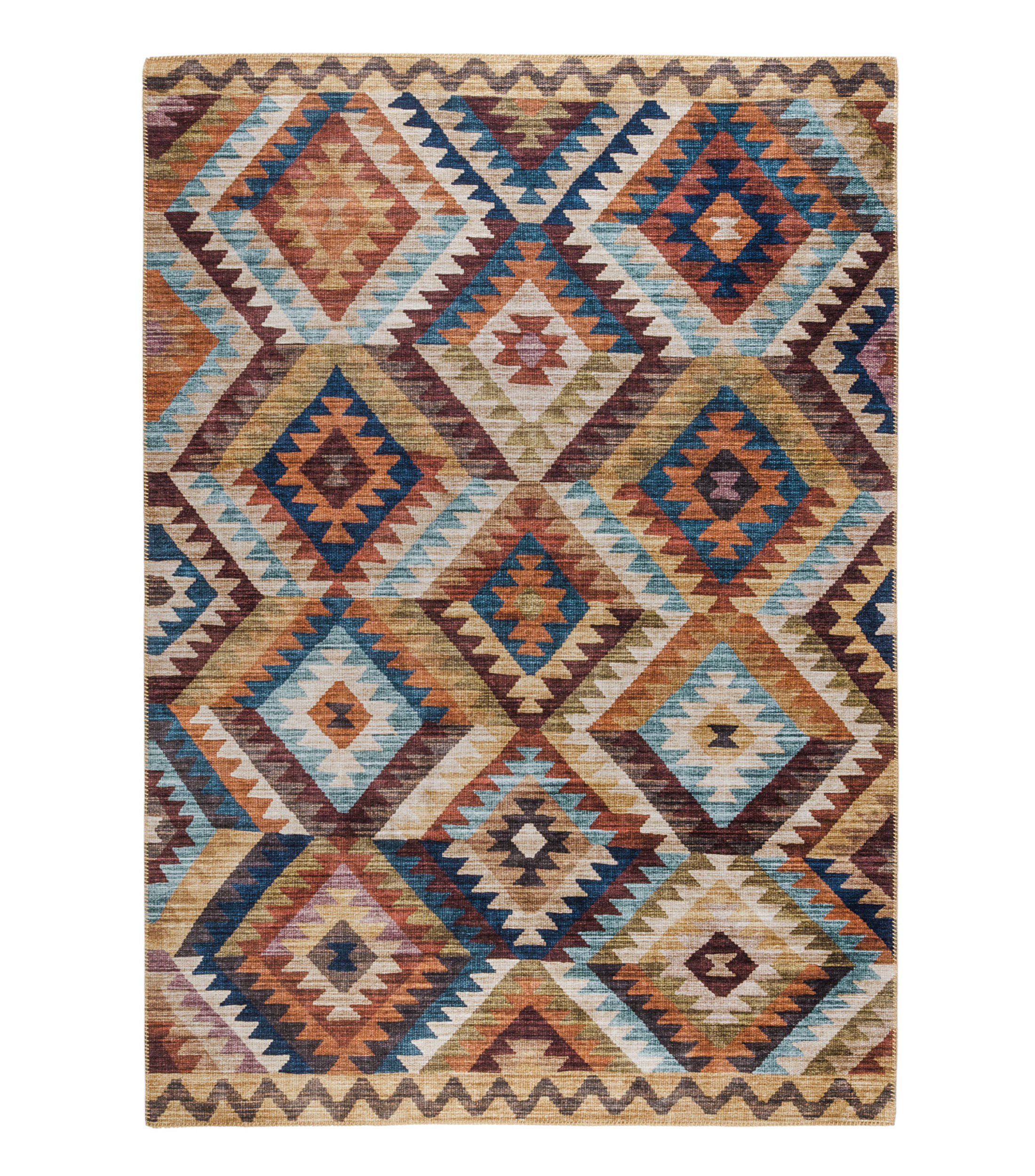 Tufan Tapete Decorativo Kilim Matrix en Material Textil 230X160cm |El ...