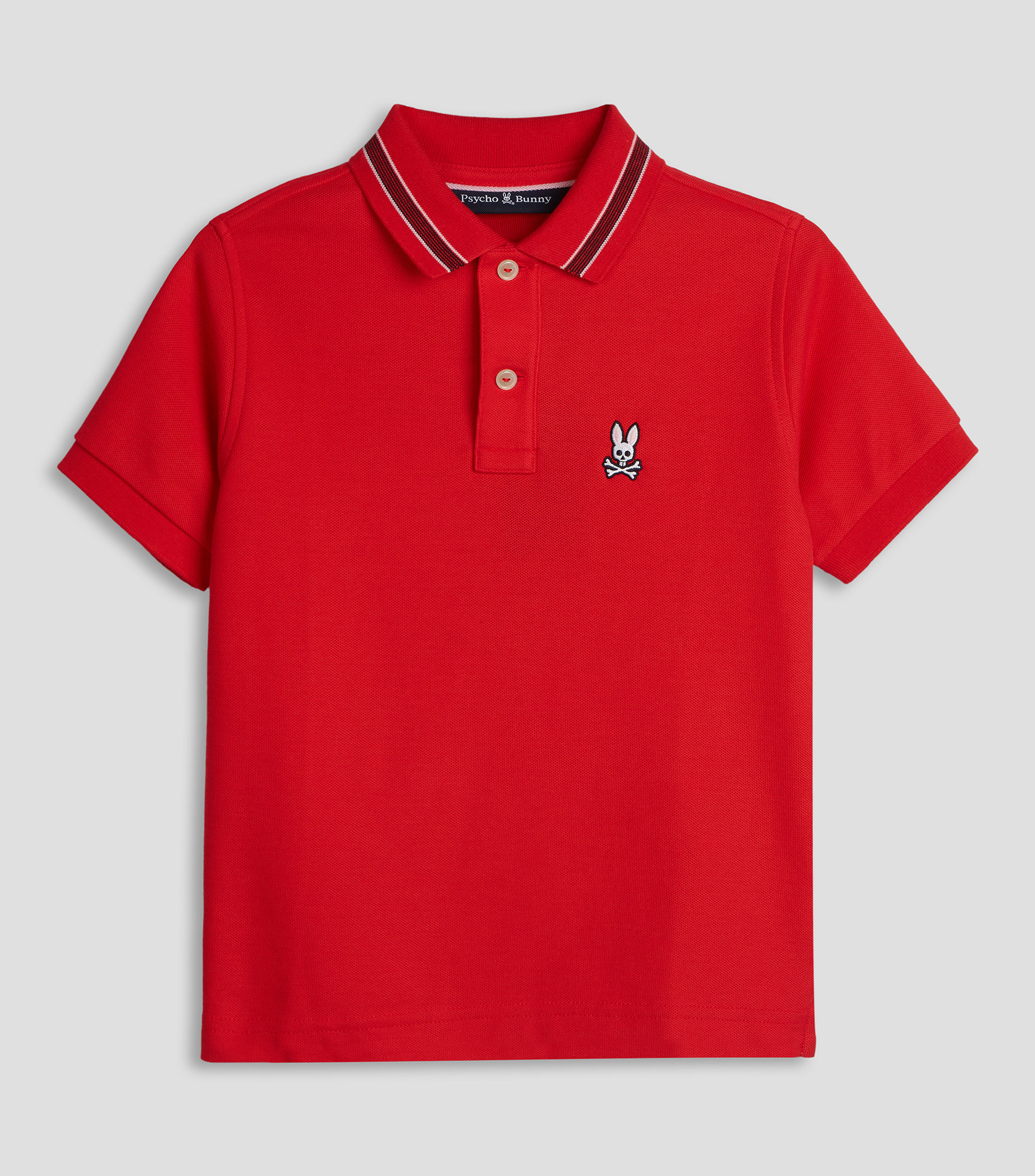 Psycho Bunny: Playera Polo manga corta con línea Niño | El Palacio de ...