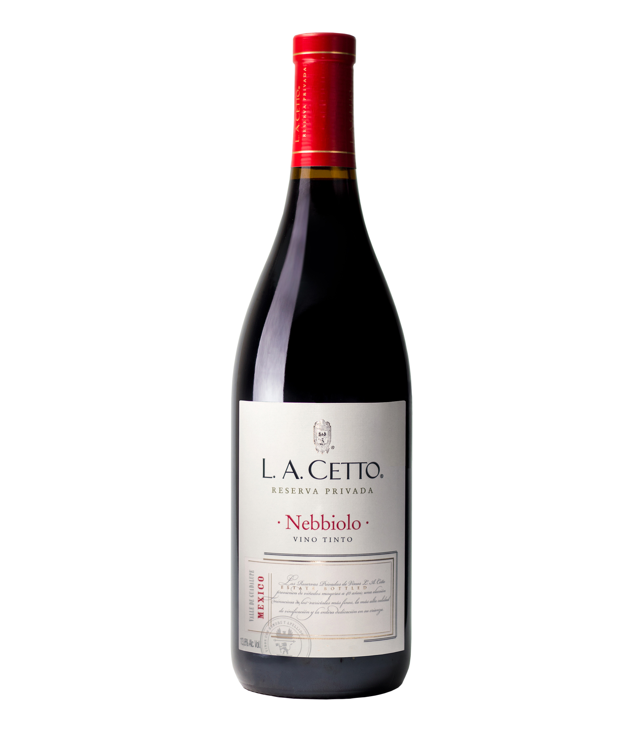 L. A. Cetto Vino Tinto Nebbiolo Reserva Privada, 750 ml - El Palacio de ...