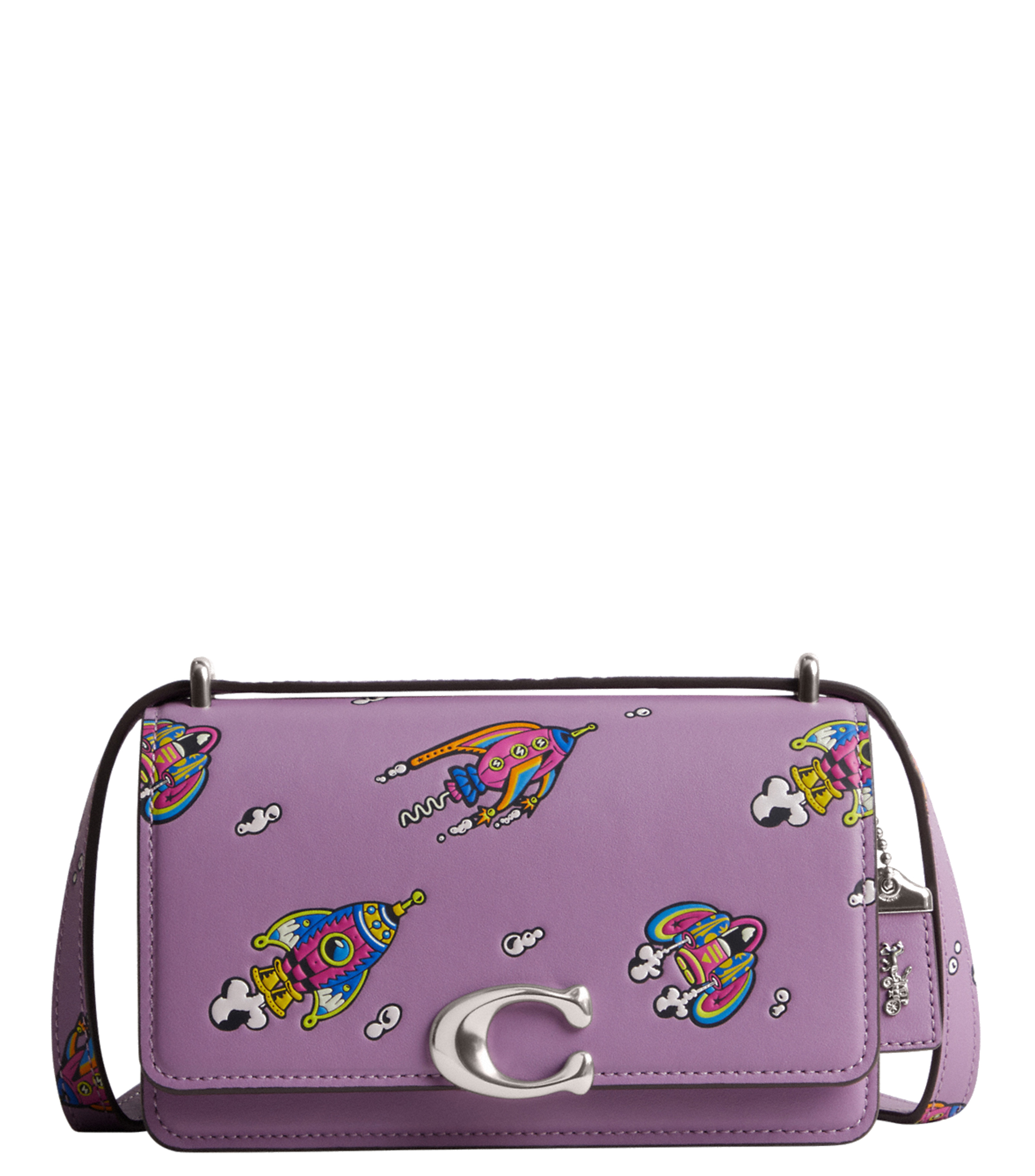 COACH: Bolso crossbody morado en piel Bandit Mujer | El Palacio de Hierro