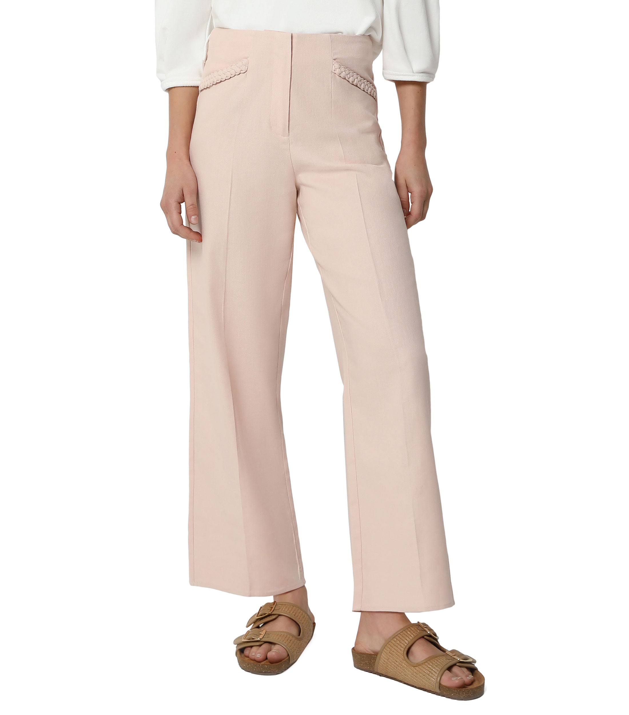 Scalpers: Pantalón casual Braid Mujer | El Palacio de Hierro