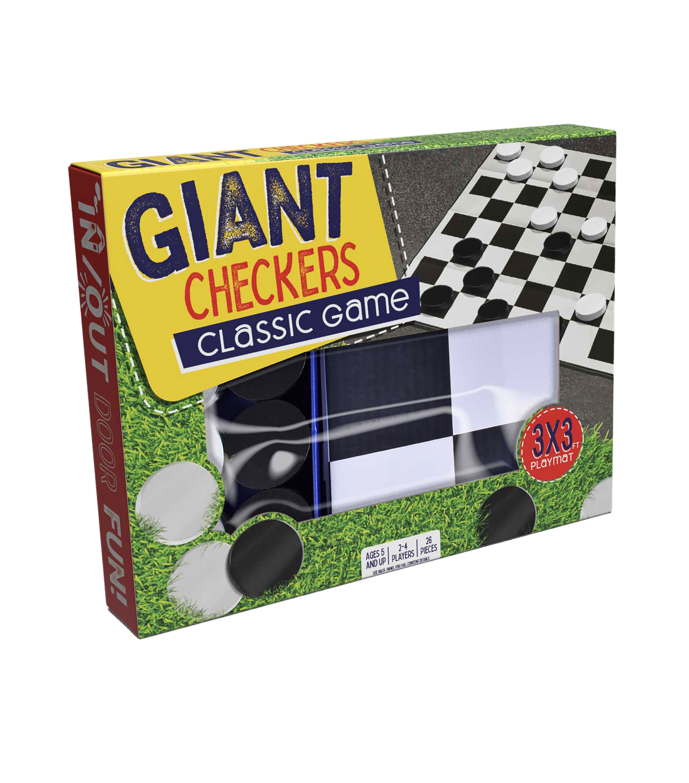 ANKER ART Giant Checkers Game |El Palacio de Hierro