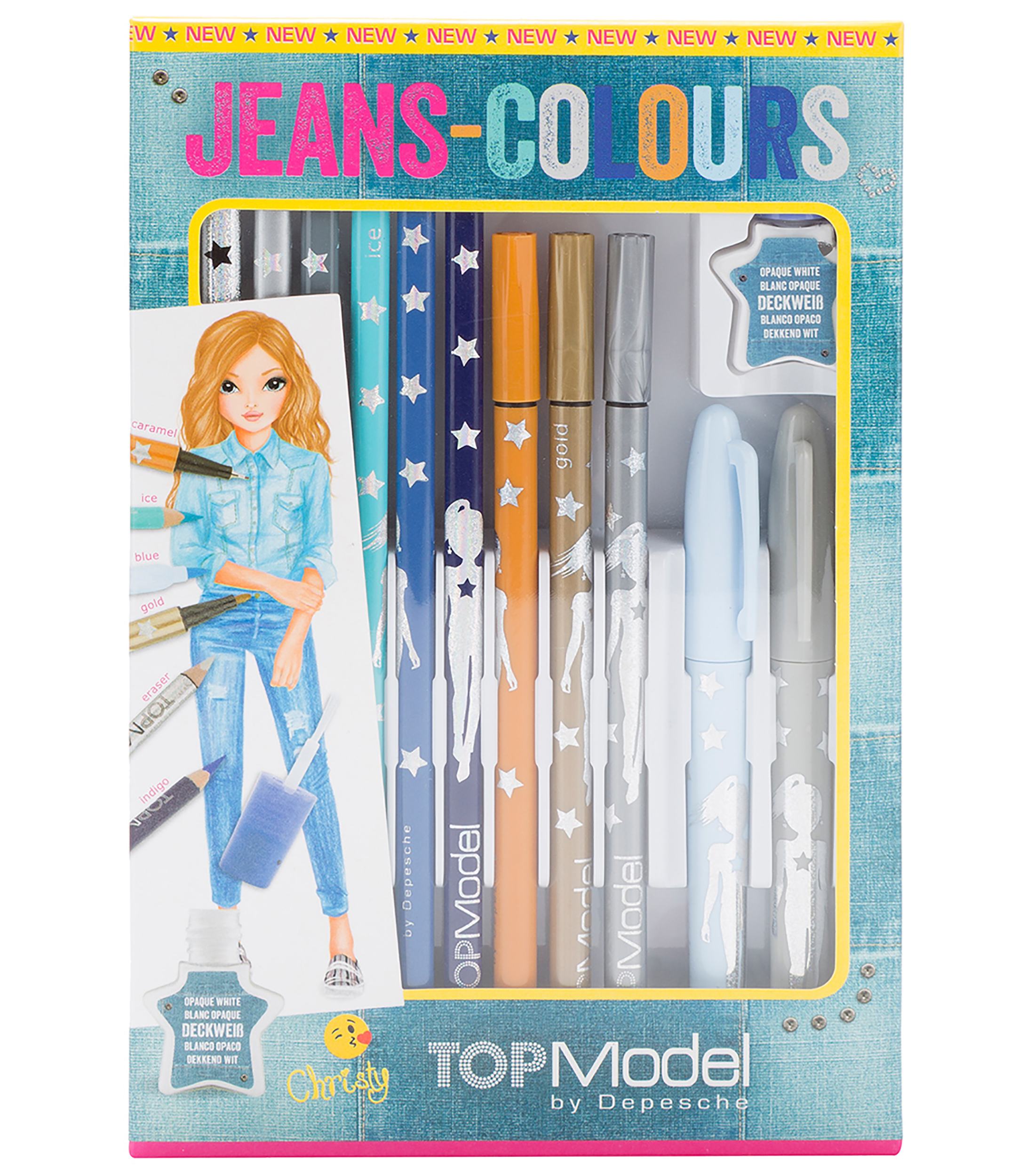 Top Model Set 12 Piezas Jeans-Colours - El Palacio de Hierro