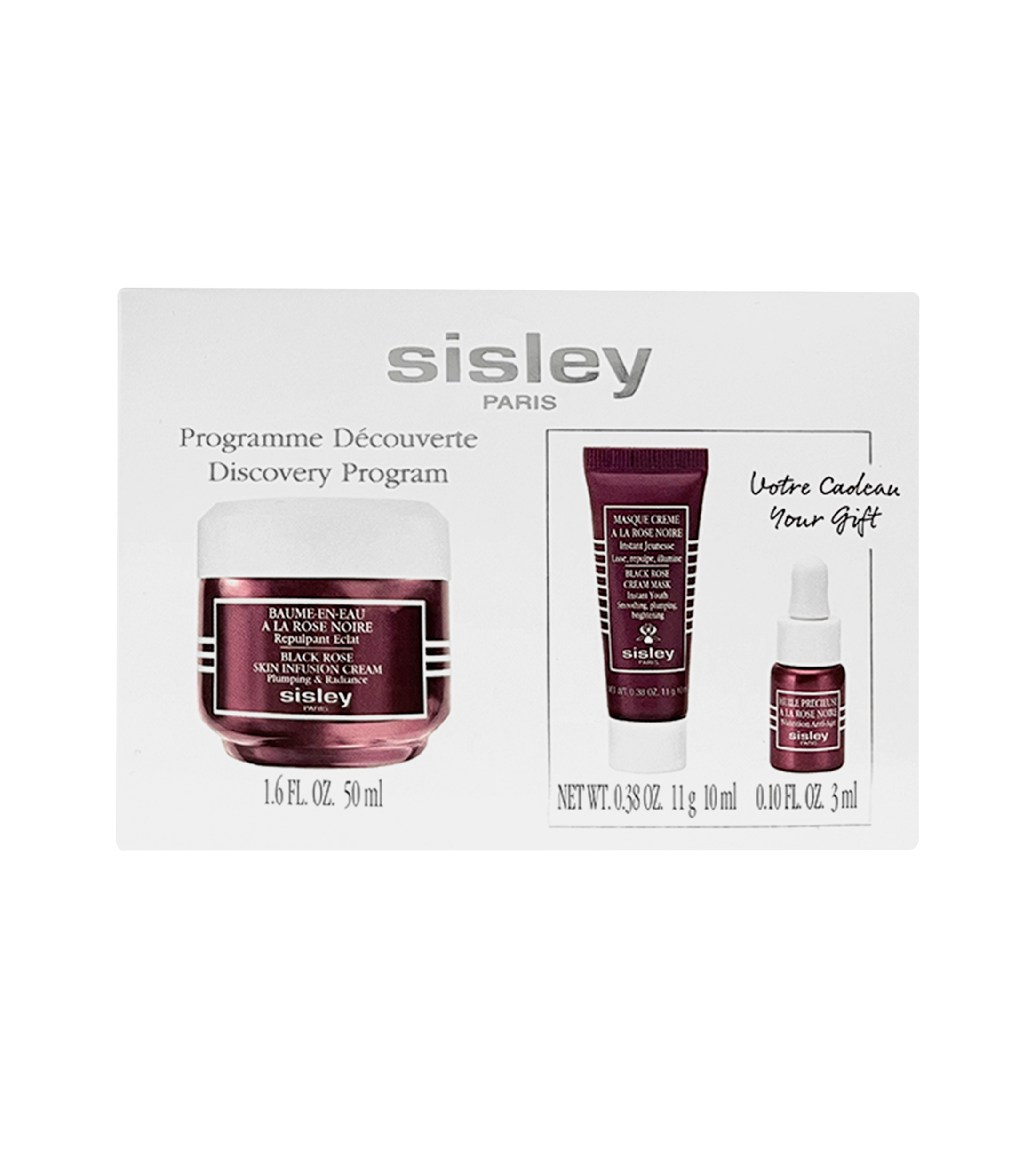 Sisley: Set de crema Black Rose Skin Infusion Unisex | El Palacio de Hierro