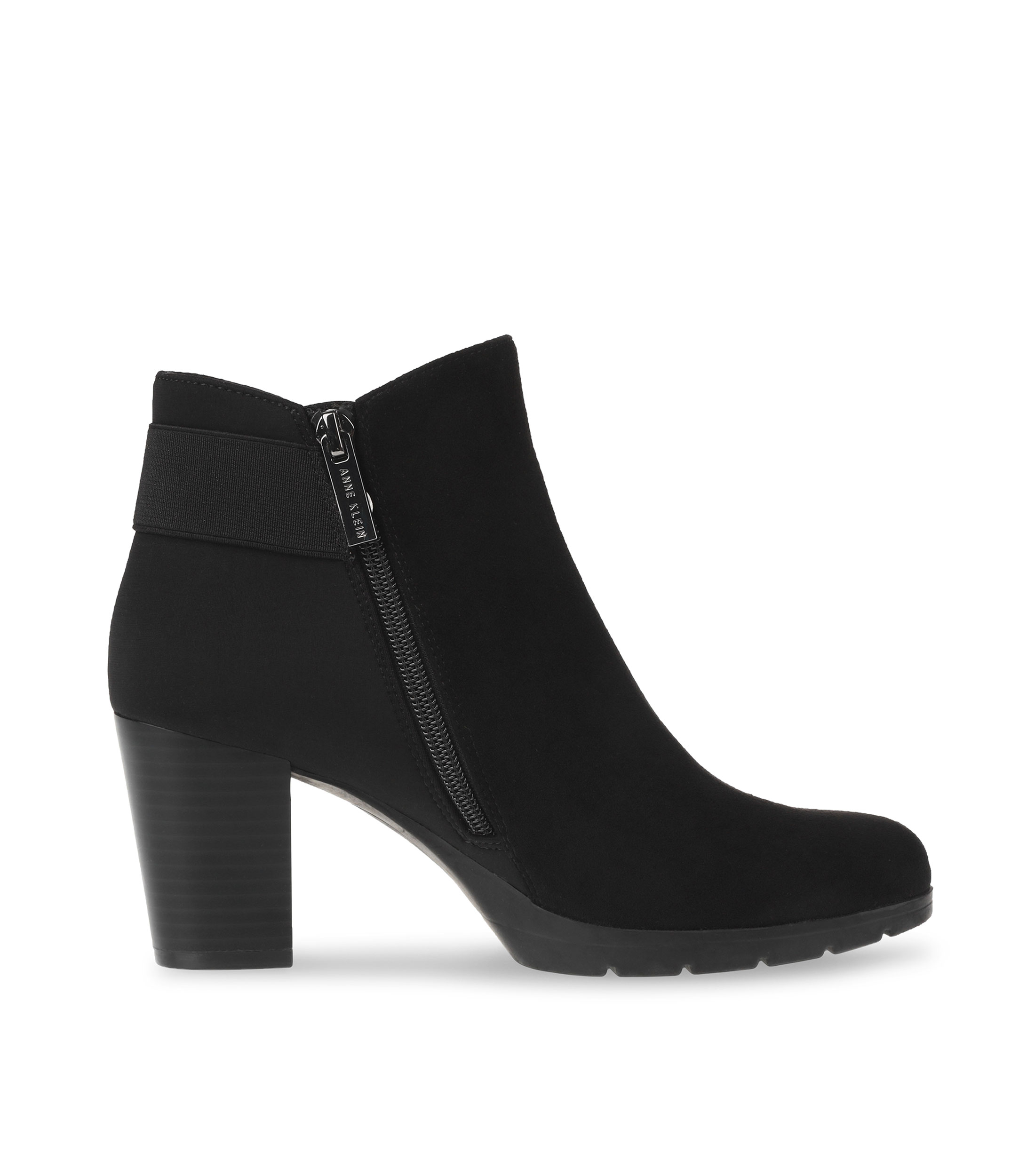 Anne Klein: Botines Roselyn con tacón bajo cuadrado Mujer | El Palacio ...