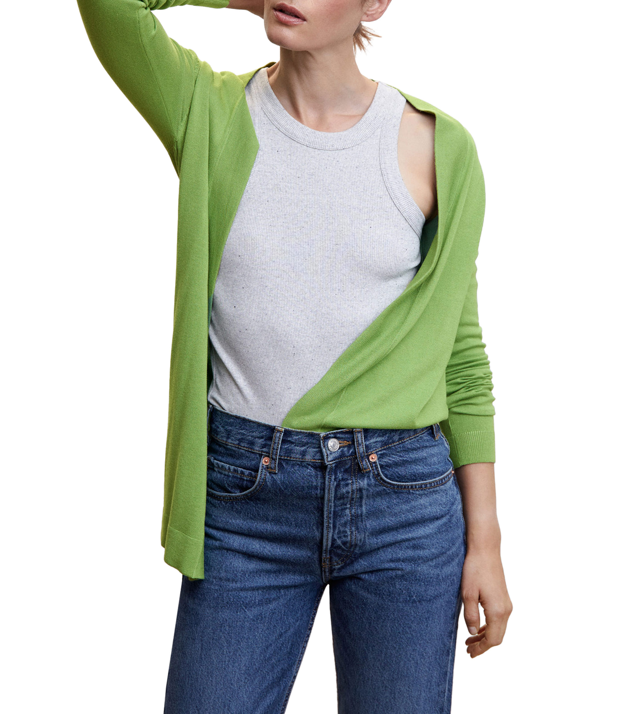 Mango Cárdigan Largo Mujer - El Palacio de Hierro