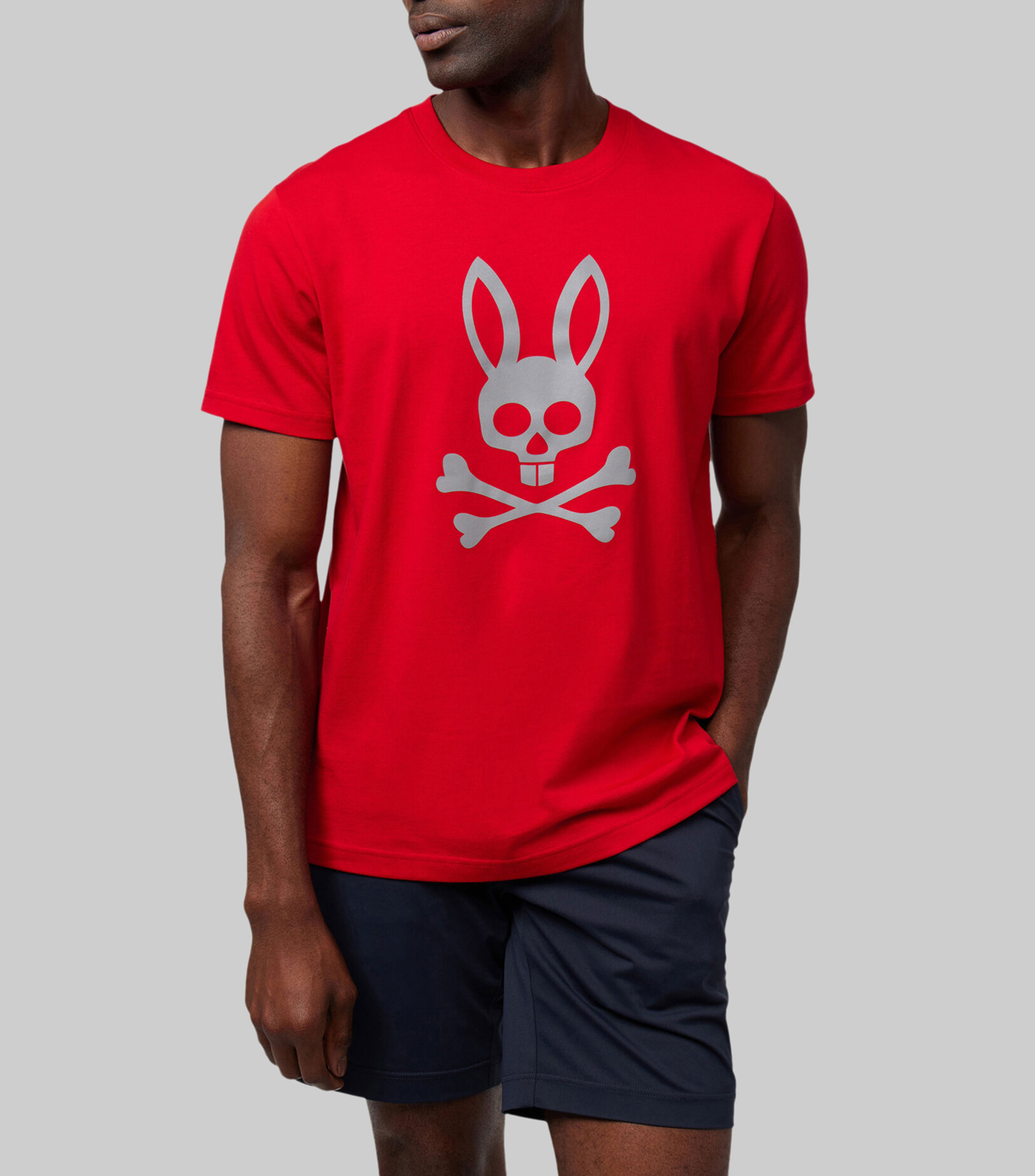 Psycho Bunny: Playera estampada de manga corta Hombre | El Palacio de ...