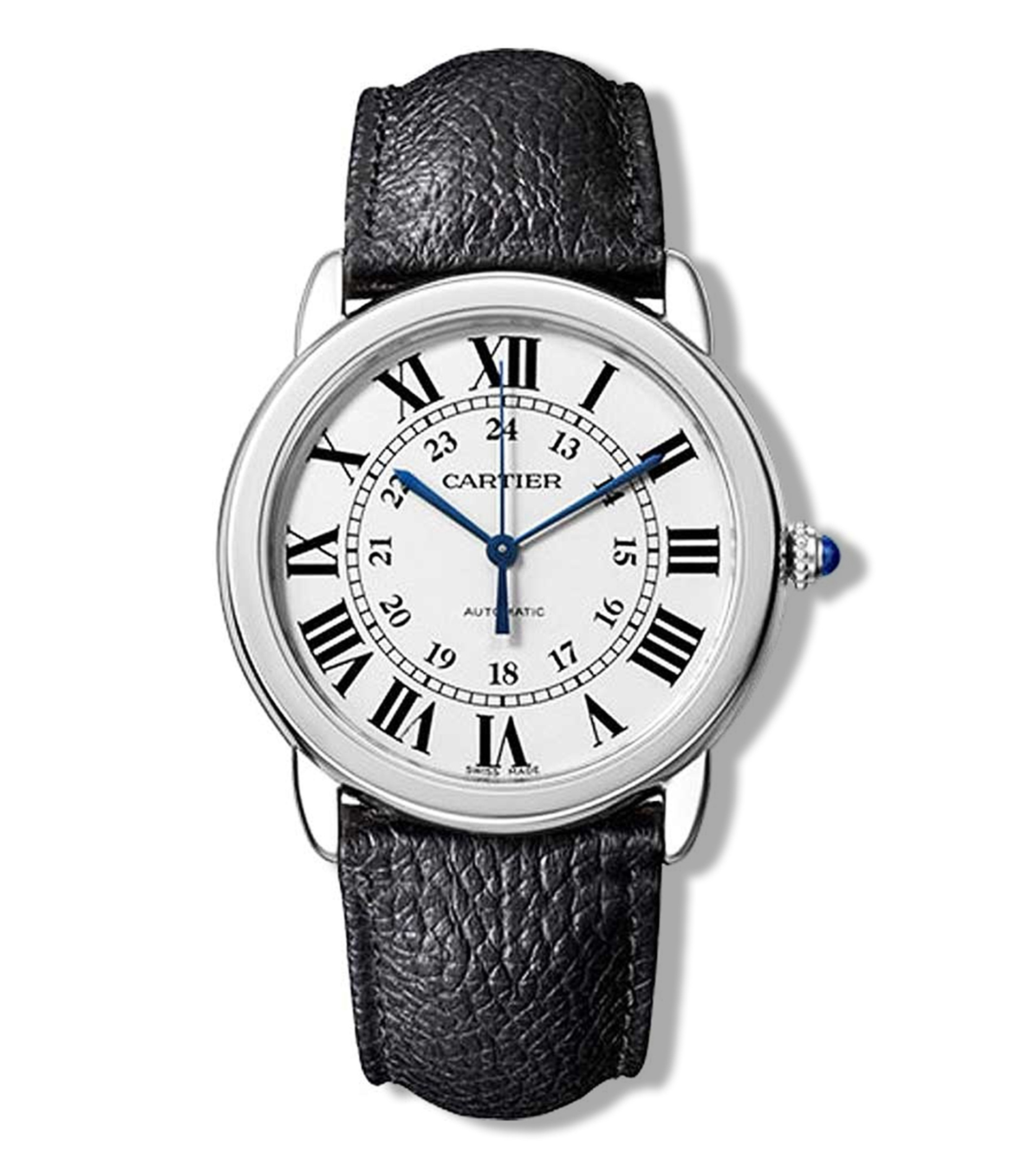 Cartier Reloj Ronde Solo de Cartier 36 mm Acero/Piel