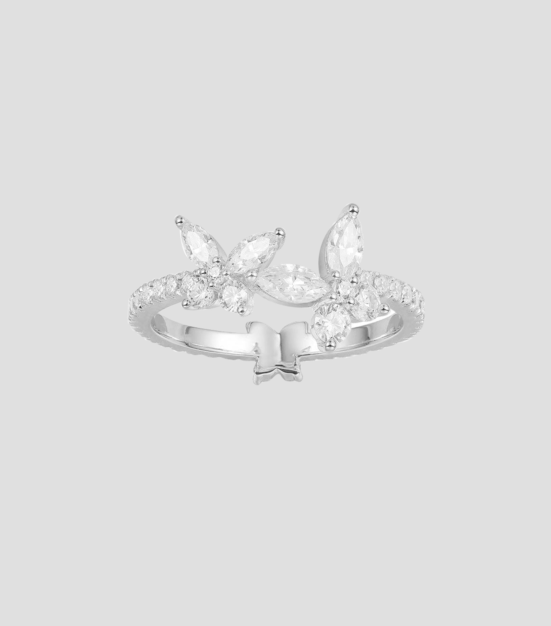 APM Monaco: Anillo en plata .925 mariposas Mujer | El Palacio de Hierro