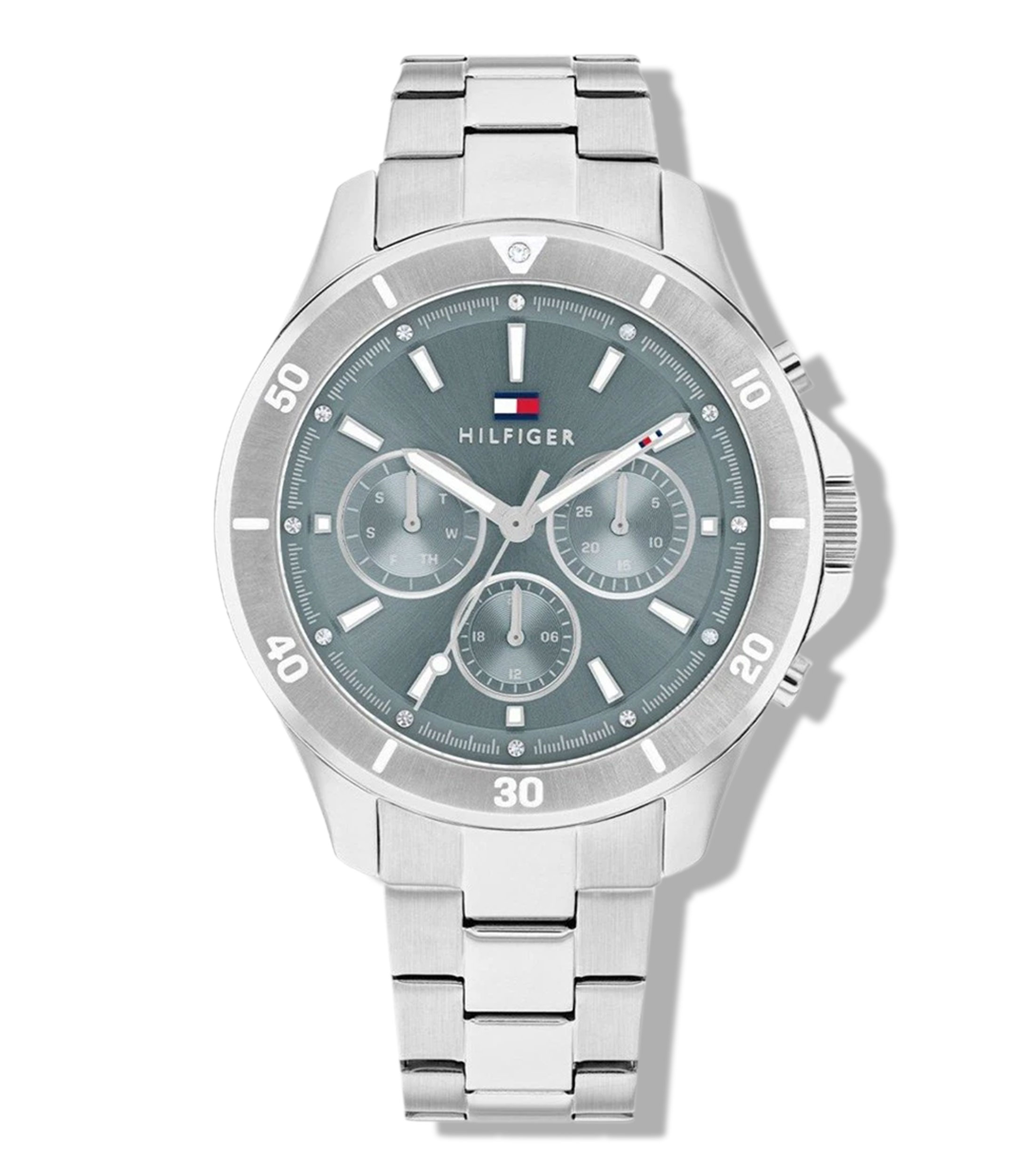 Tommy Hilfiger: Reloj para Hombre Deportivo Plateado | El Palacio de Hierro