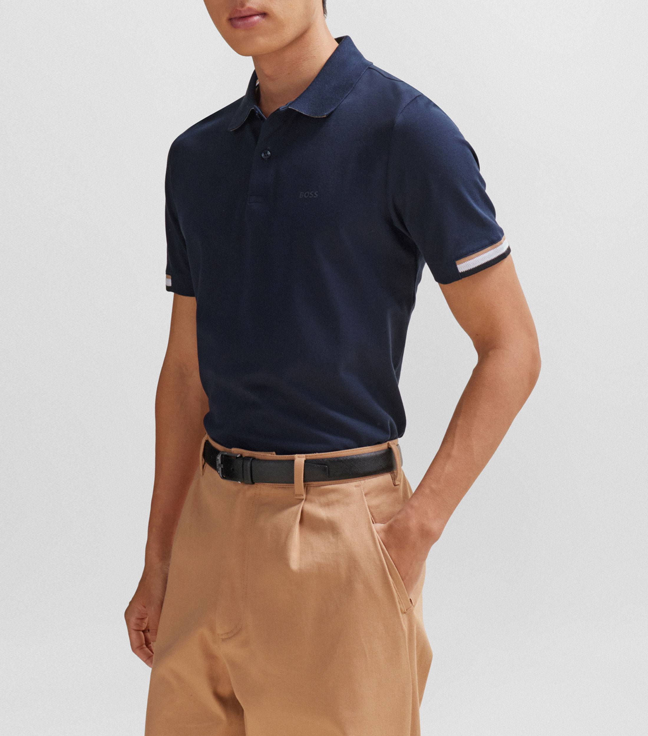 Camisa regular fit de algodón - El Palacio de Hierro